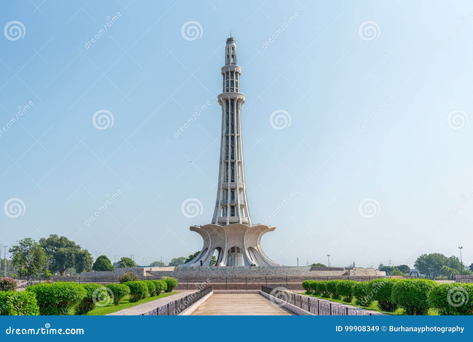 Minar E Pakistan, Lahore, Punjab, Pakistan Immagine Stock - Immagine di ...