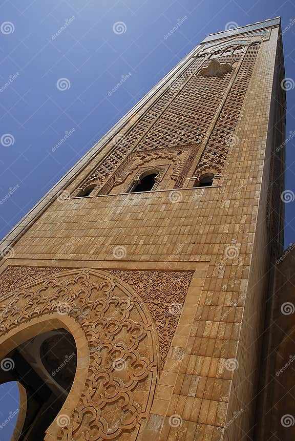 Minaret. stock photo. Image of mosque, madrasa, architecture - 12698384