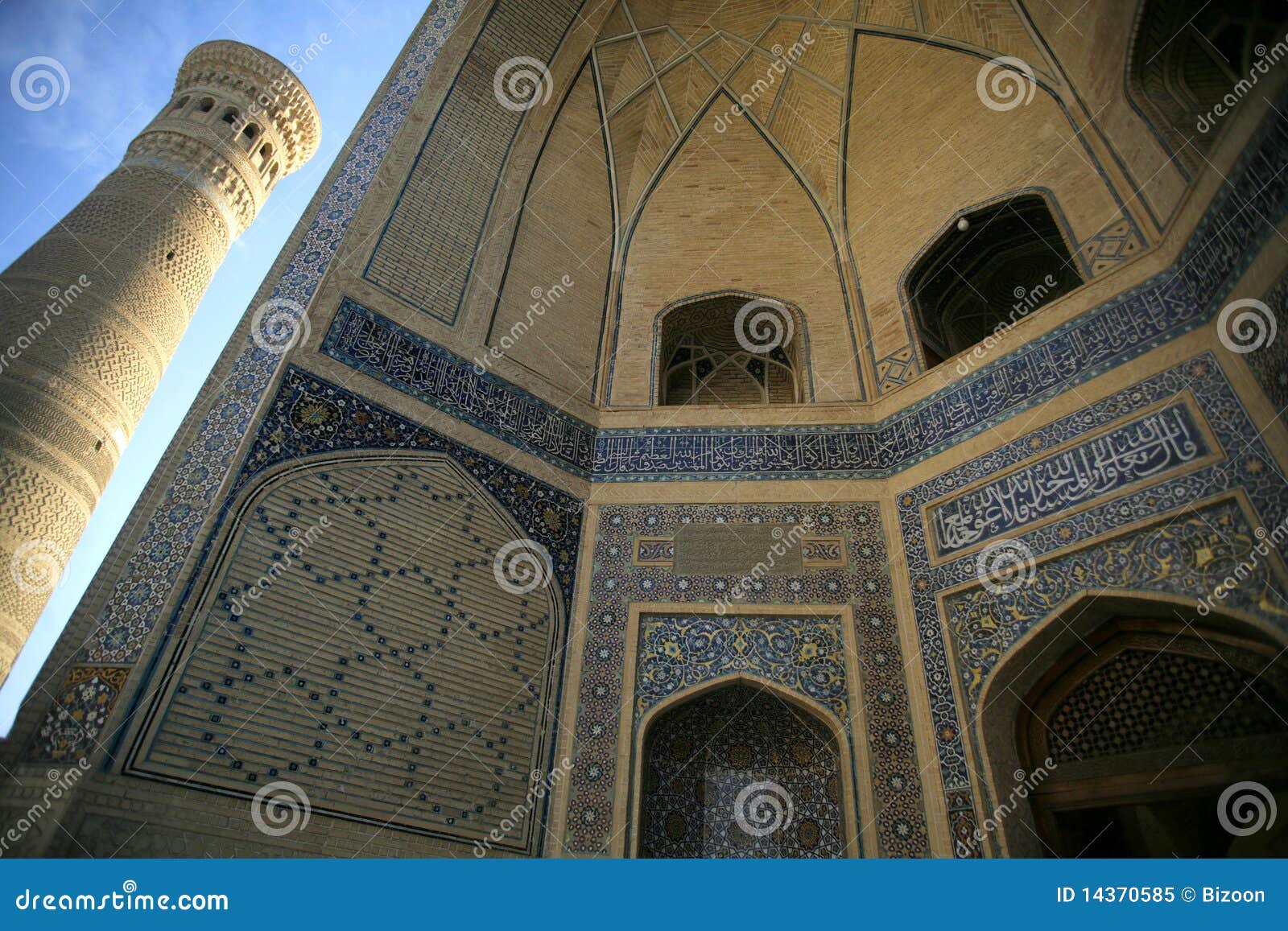 Minaret stock image. Image of built, facade, east, shape - 14370585
