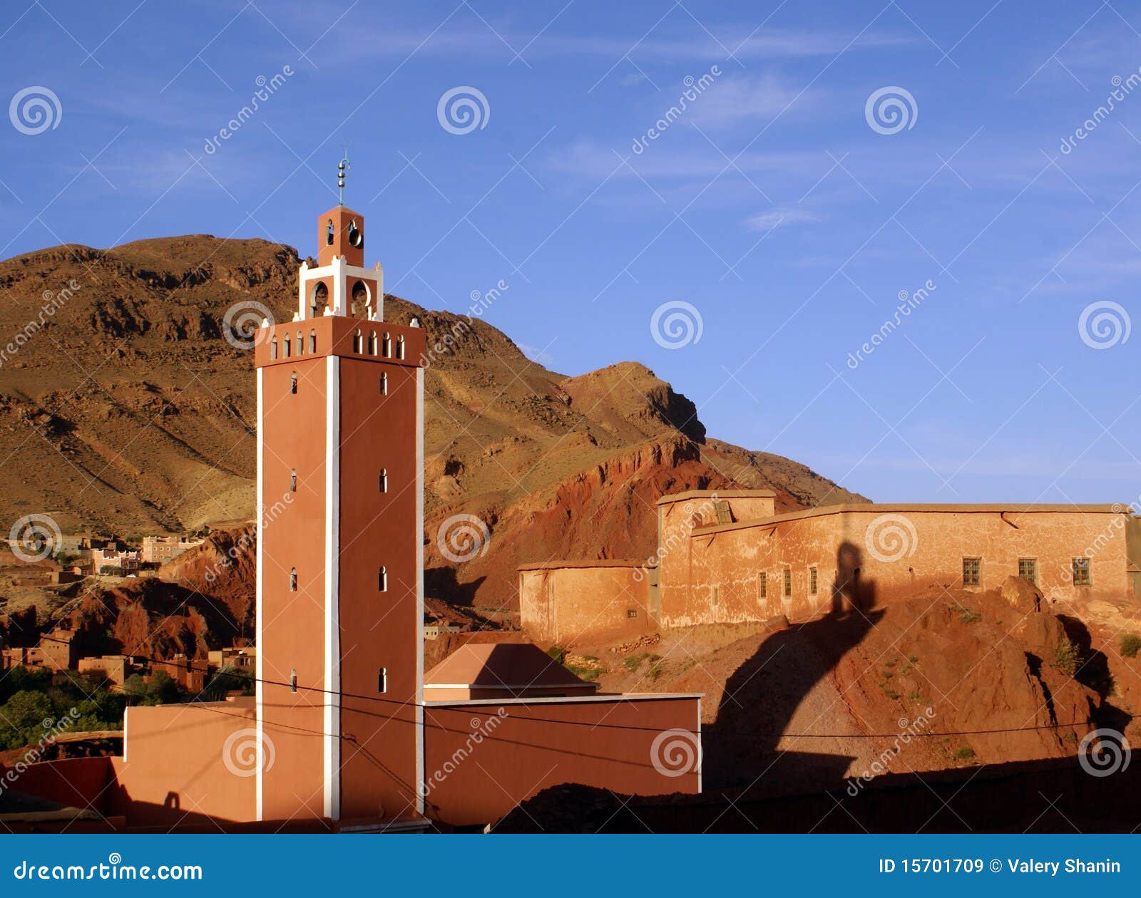 Minaret stock image. Image of morocco, islam, religion - 15701709