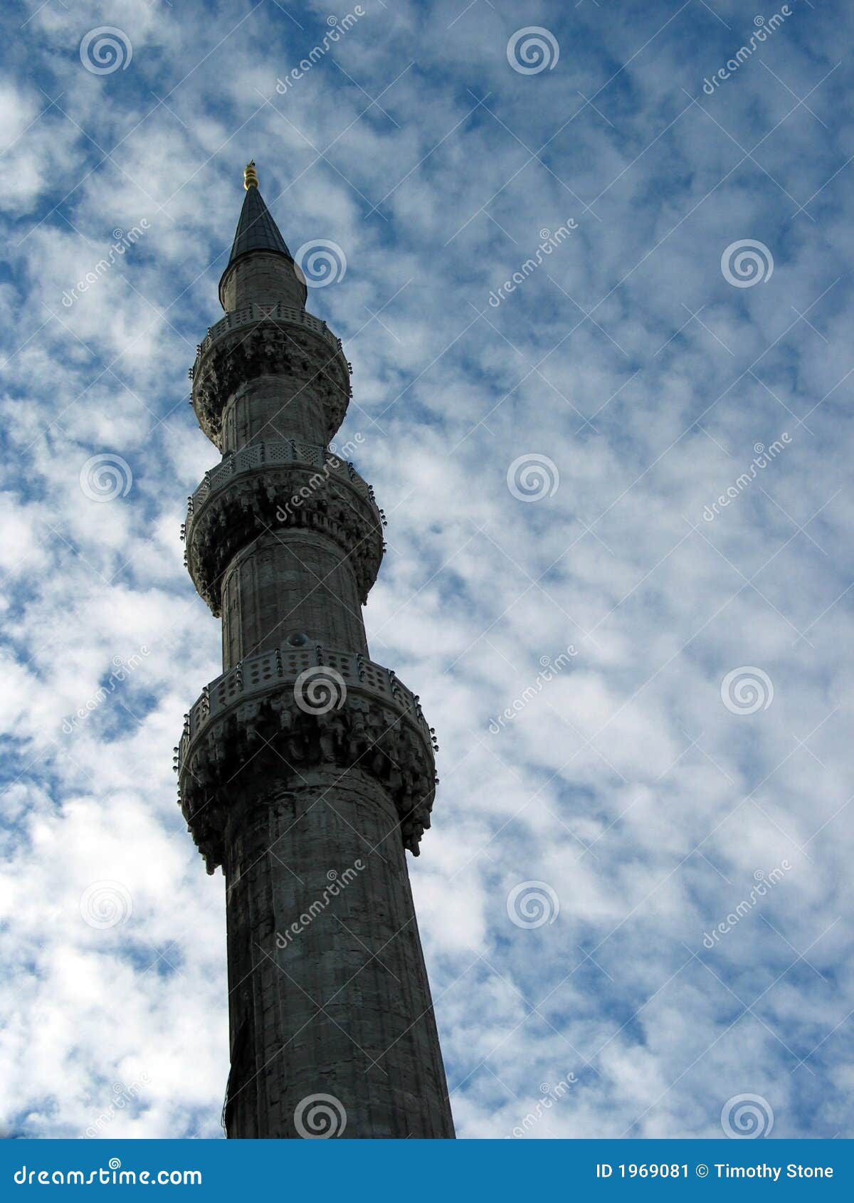 Minaret stock image. Image of minaret, mosque, ahmet, eastern - 1969081