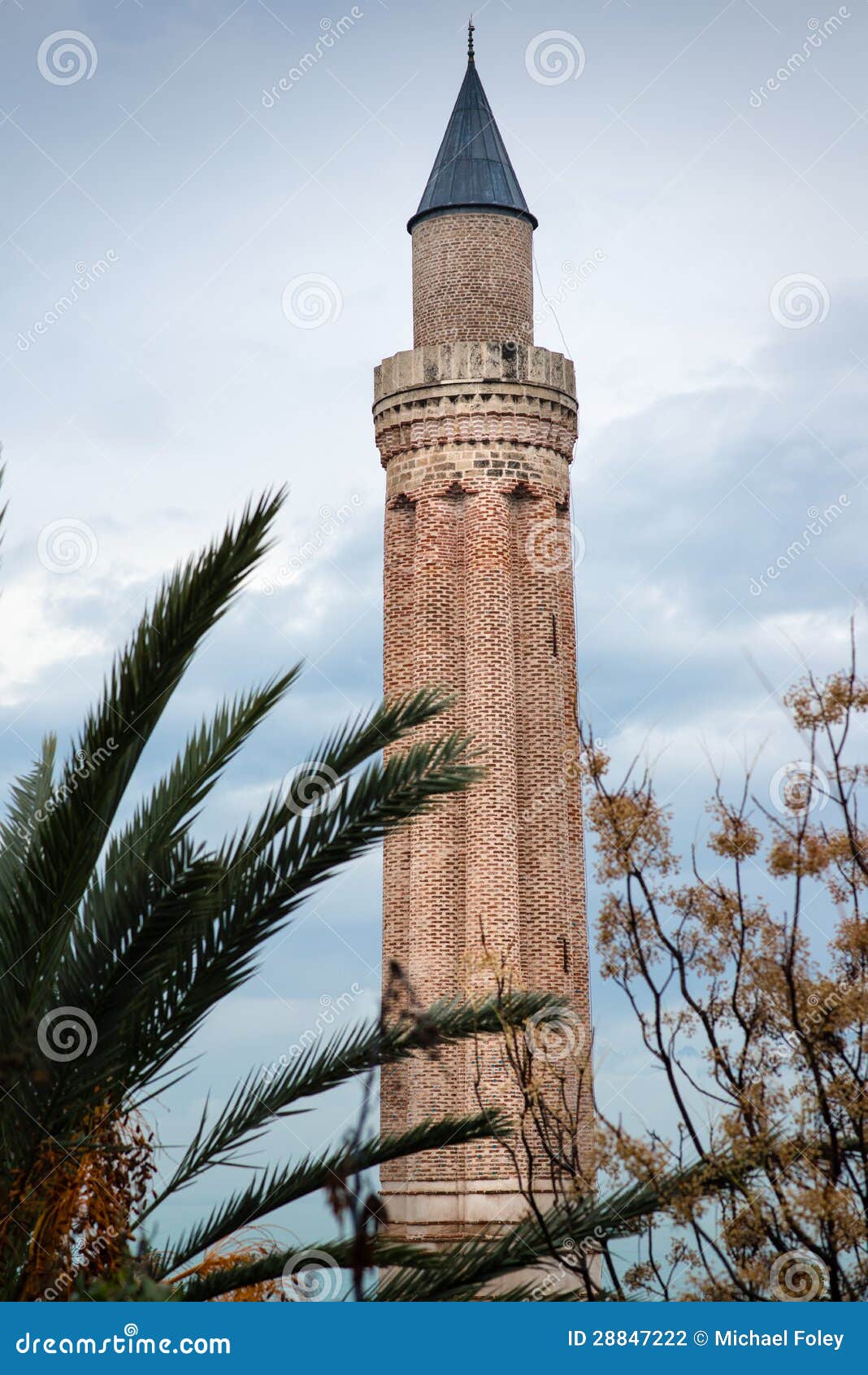 Minaret stock photo. Image of covered, muslim, mountain - 28847222