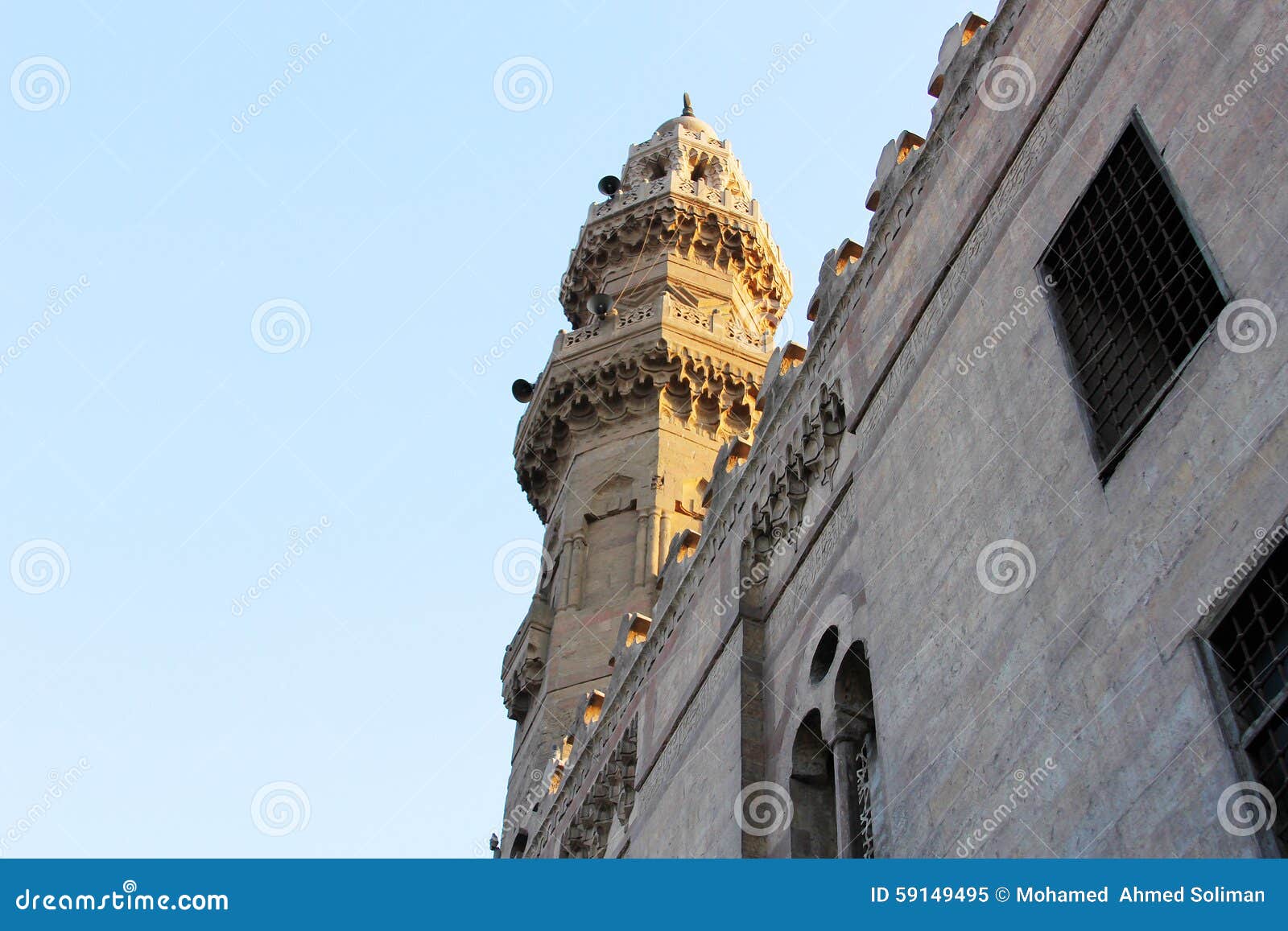 Minaret image stock. Image du ruine, minaret, ciel, mosquée - 59149495