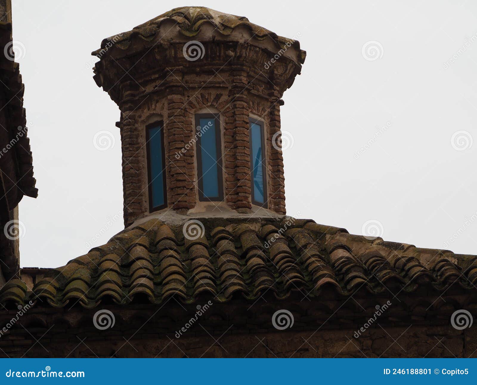 Minaret of the Church of Santa Maria De El Albi, Comarca De Las ...