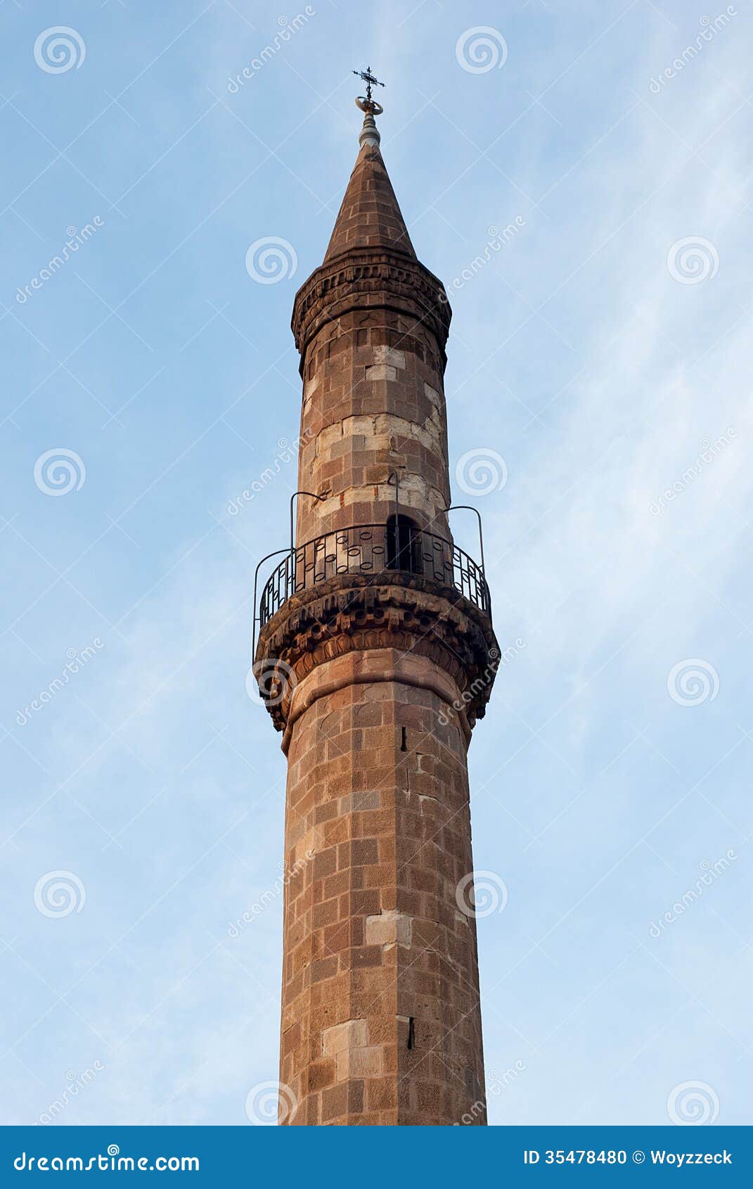 Minaret in Eger stock photo. Image of eastern, traditional - 35478480