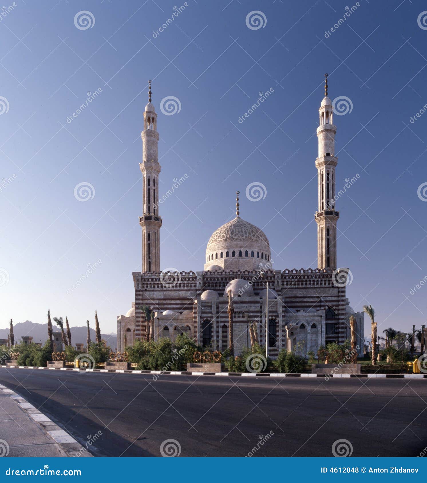 Minaret in Egypt stock photo. Image of minaret, worship - 4612048