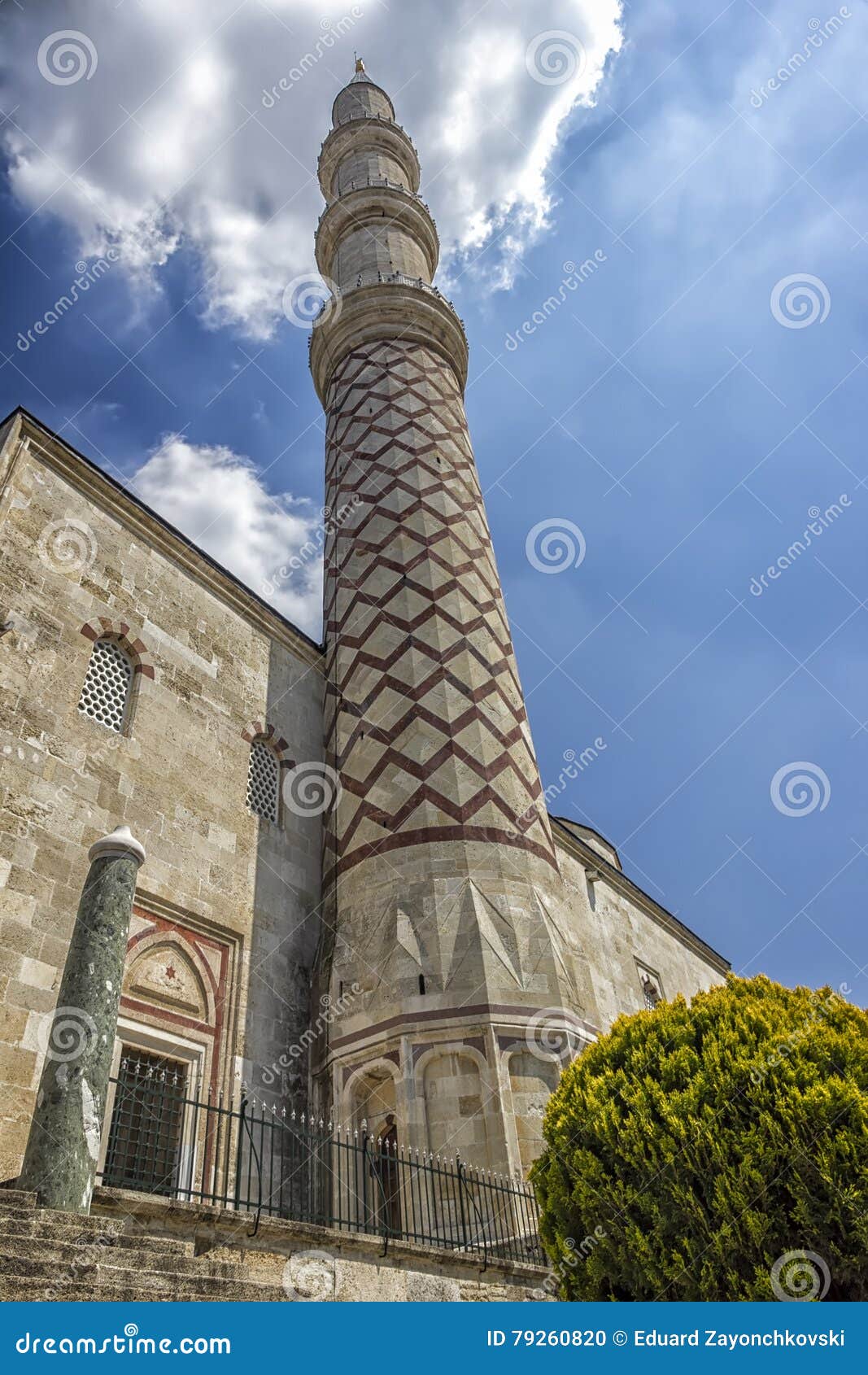 Minaret of Mosque stock photo. Image of architect, culture - 79260820