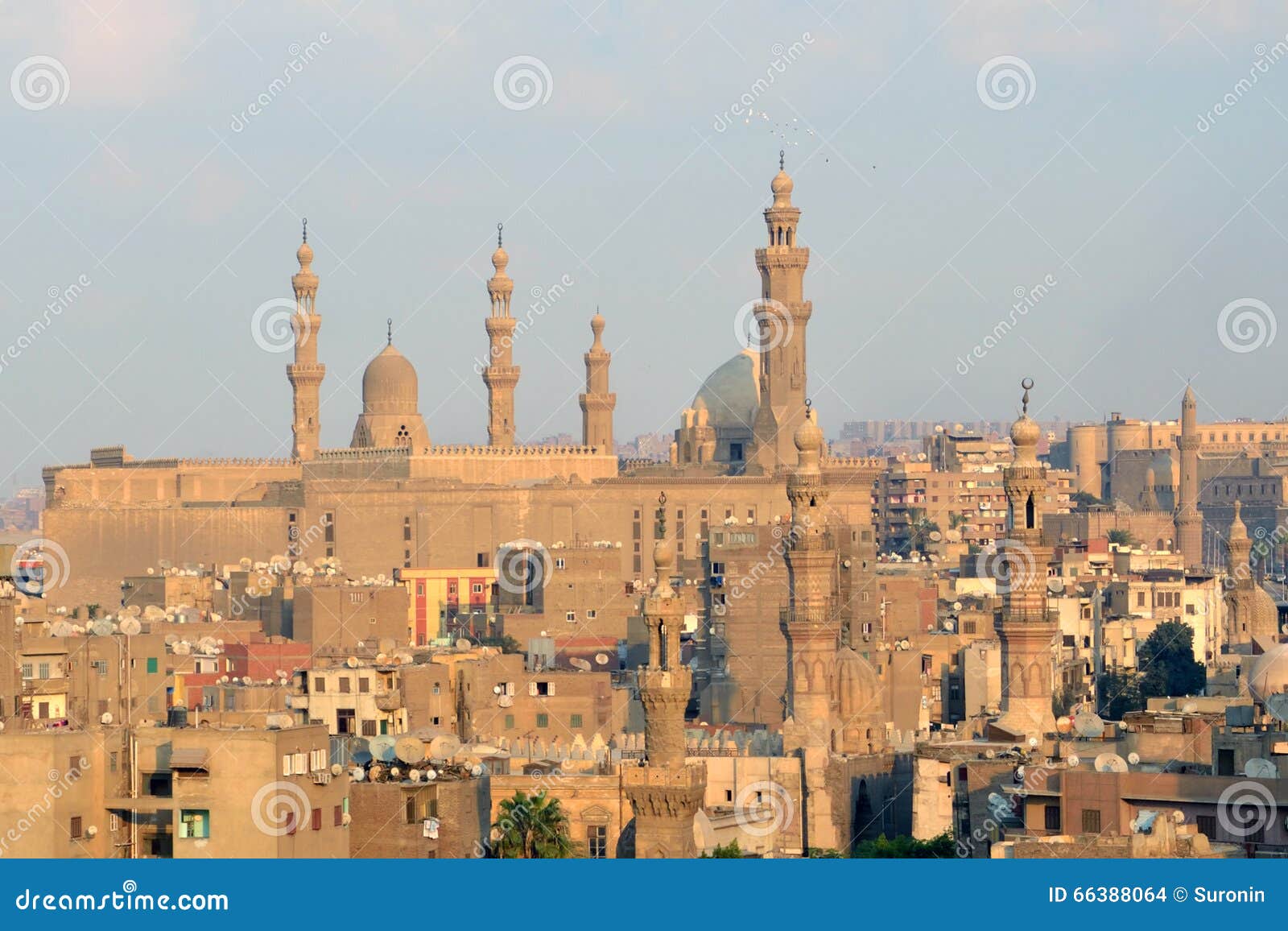 Minarets of mosques stock photo. Image of egypt, cairo - 66388064