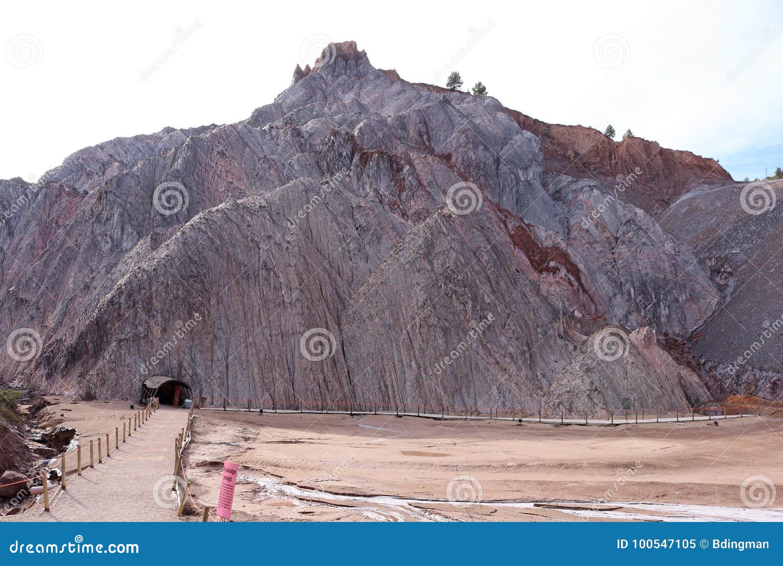 Minas De Sal, Cardona, Espanha Imagem de Stock - Imagem de mediterrâneo ...