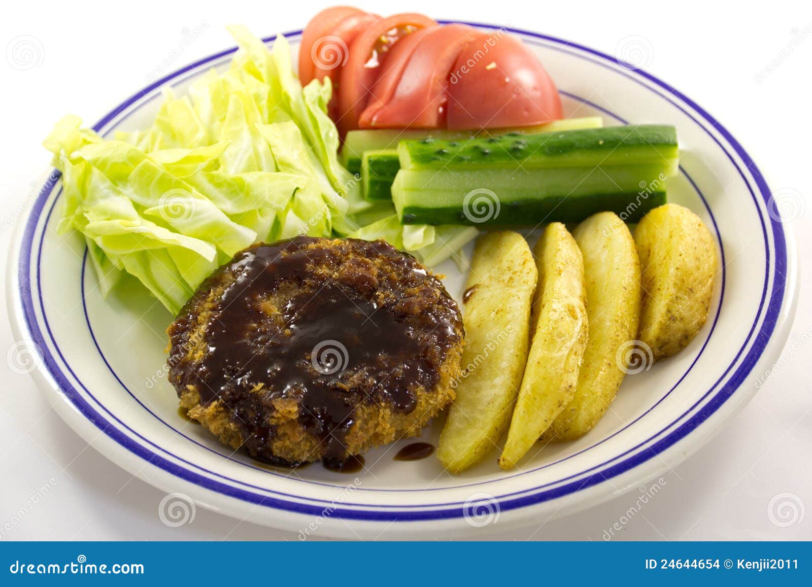 Mince cutlet stock photo. Image of dinner, delicious - 24644654