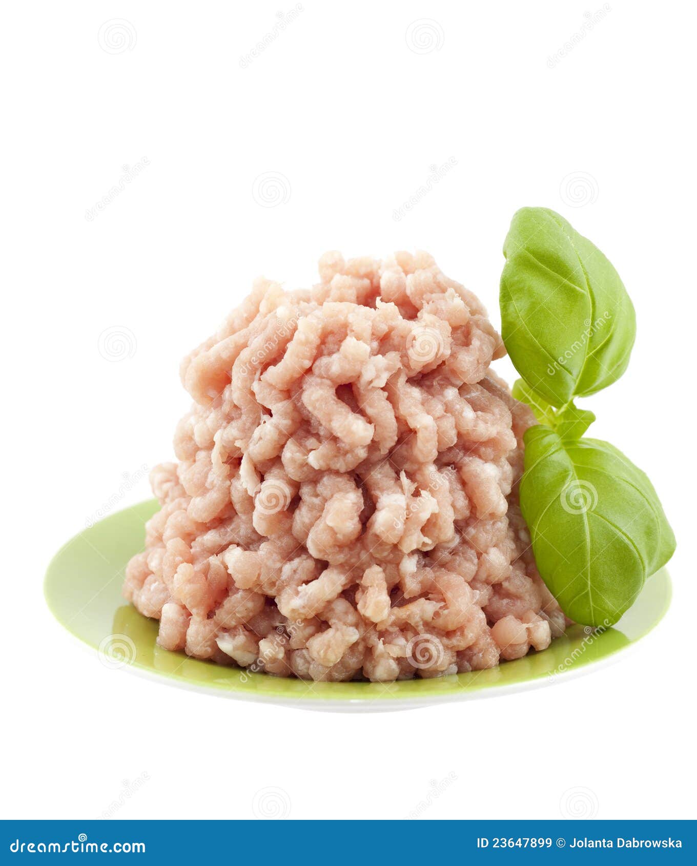 Mince meat stock image. Image of basil, background, herb - 23647899
