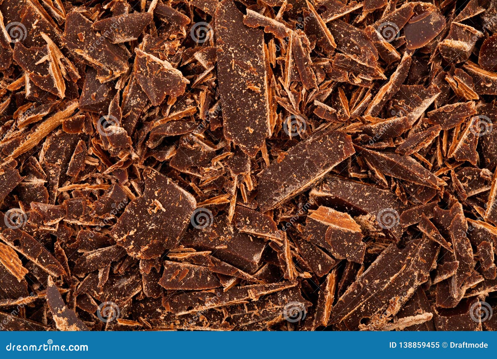 Minced chocolate stock image. Image of slices, delicious - 138859455
