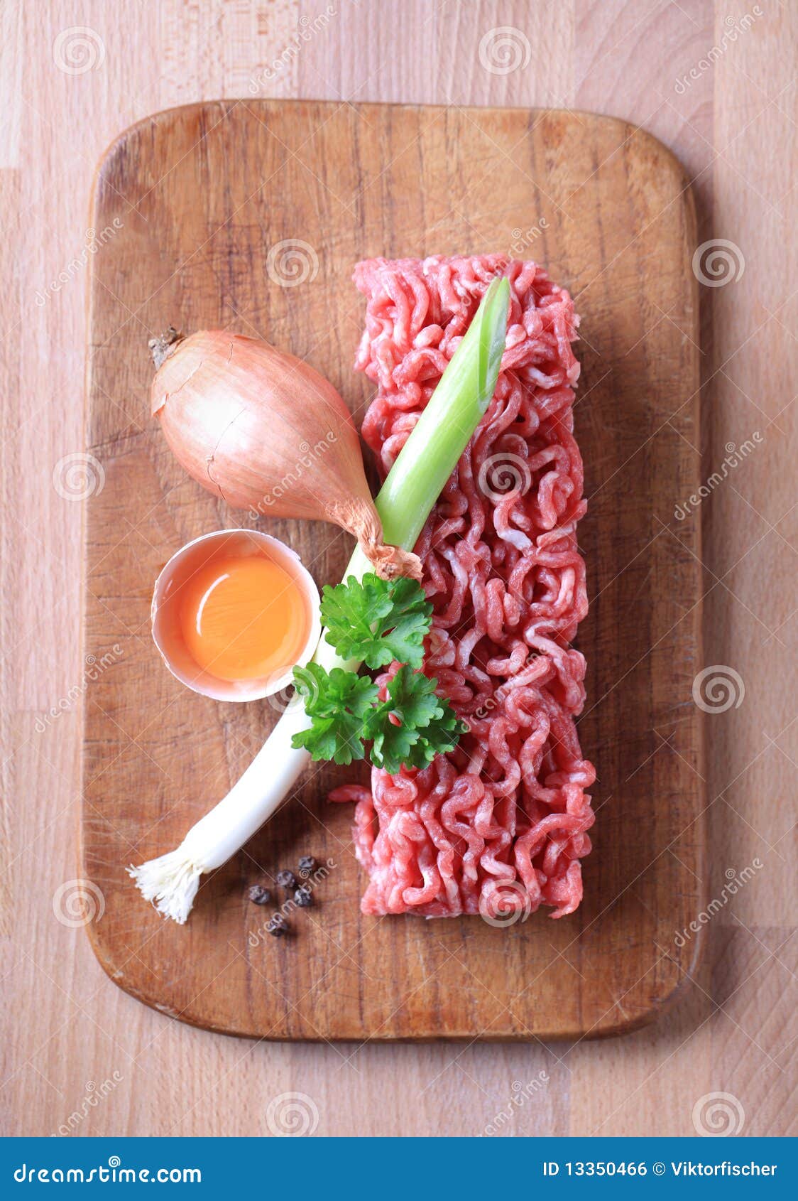 Minced meat stock photo. Image of minced, foodstuff, onion - 13350466