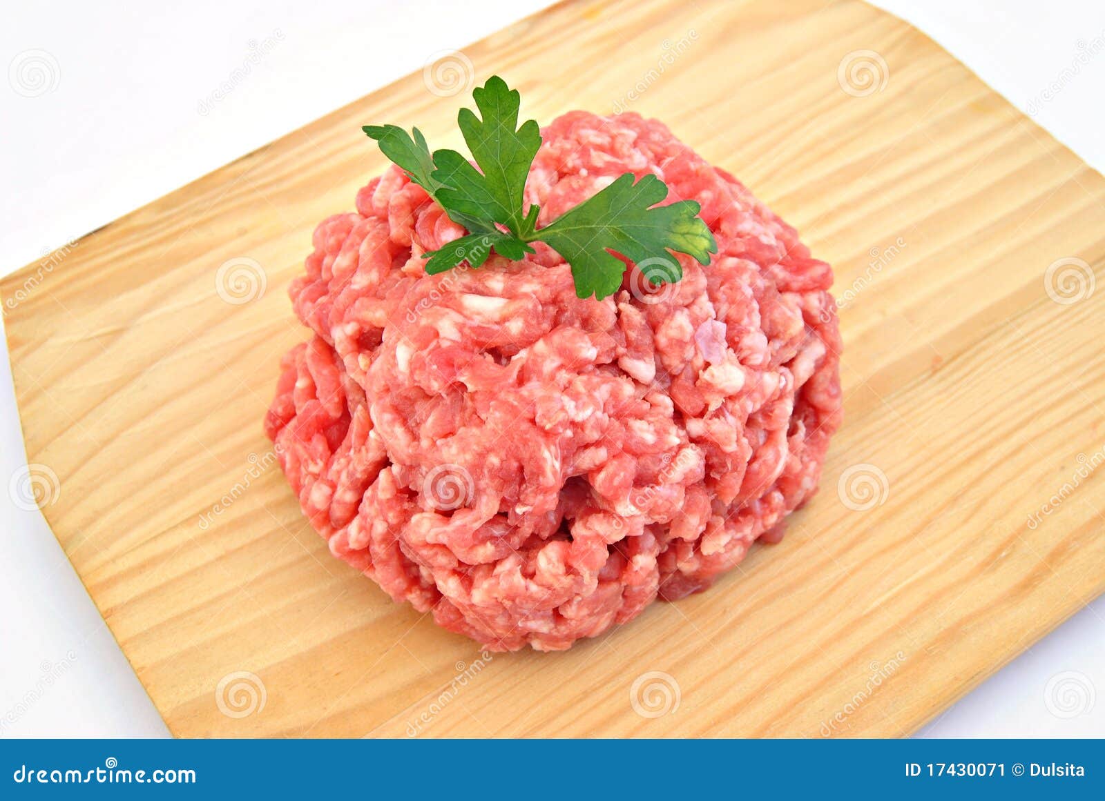 Minced meat stock image. Image of gastronomy, parsley - 17430071