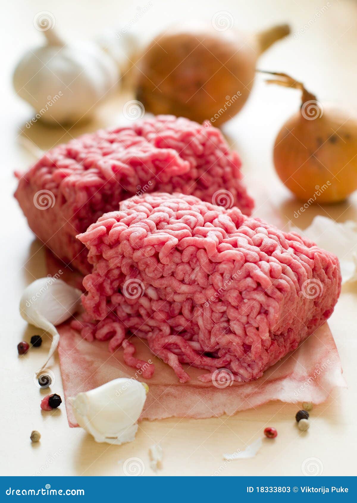 Minced meat stock image. Image of minced, onion, healthy - 18333803