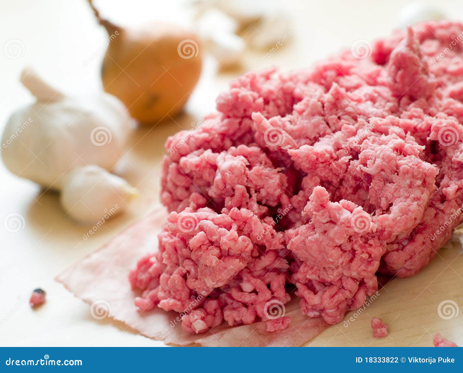 Minced meat stock photo. Image of ingredient, heap, pork - 18333822