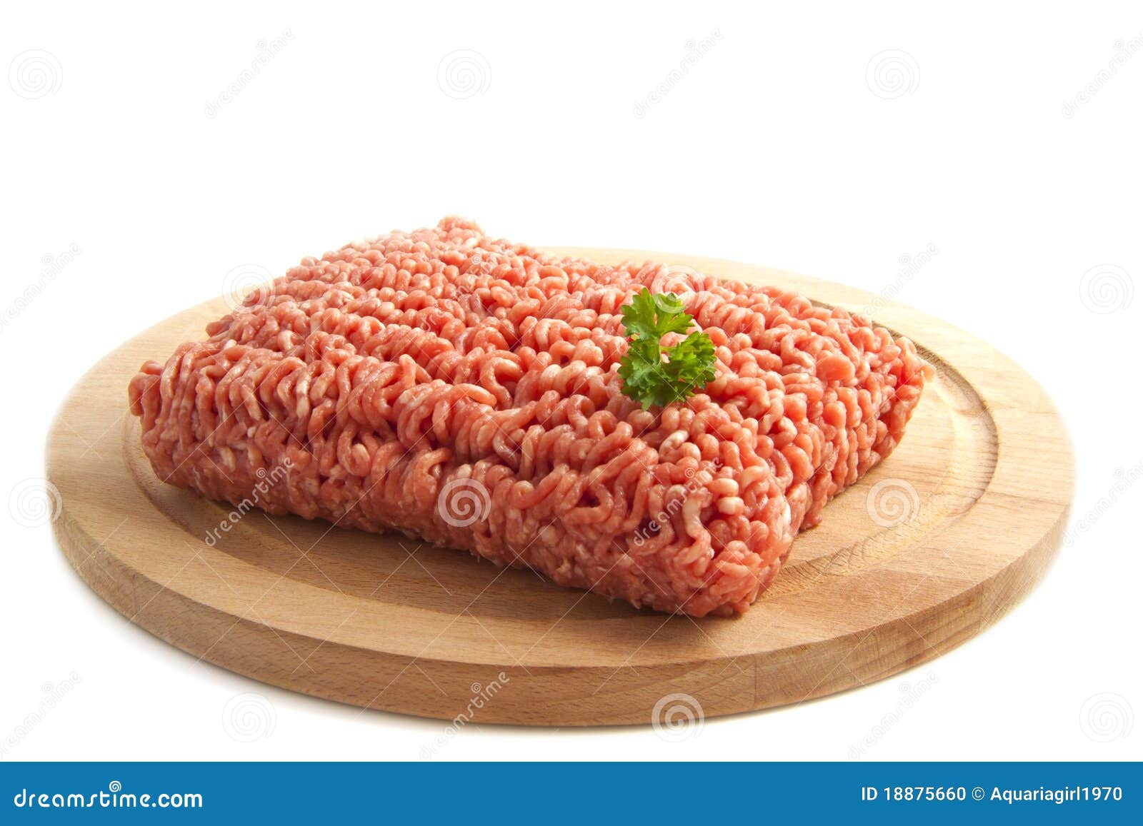 Minced meat stock photo. Image of beef, board, isolated - 18875660