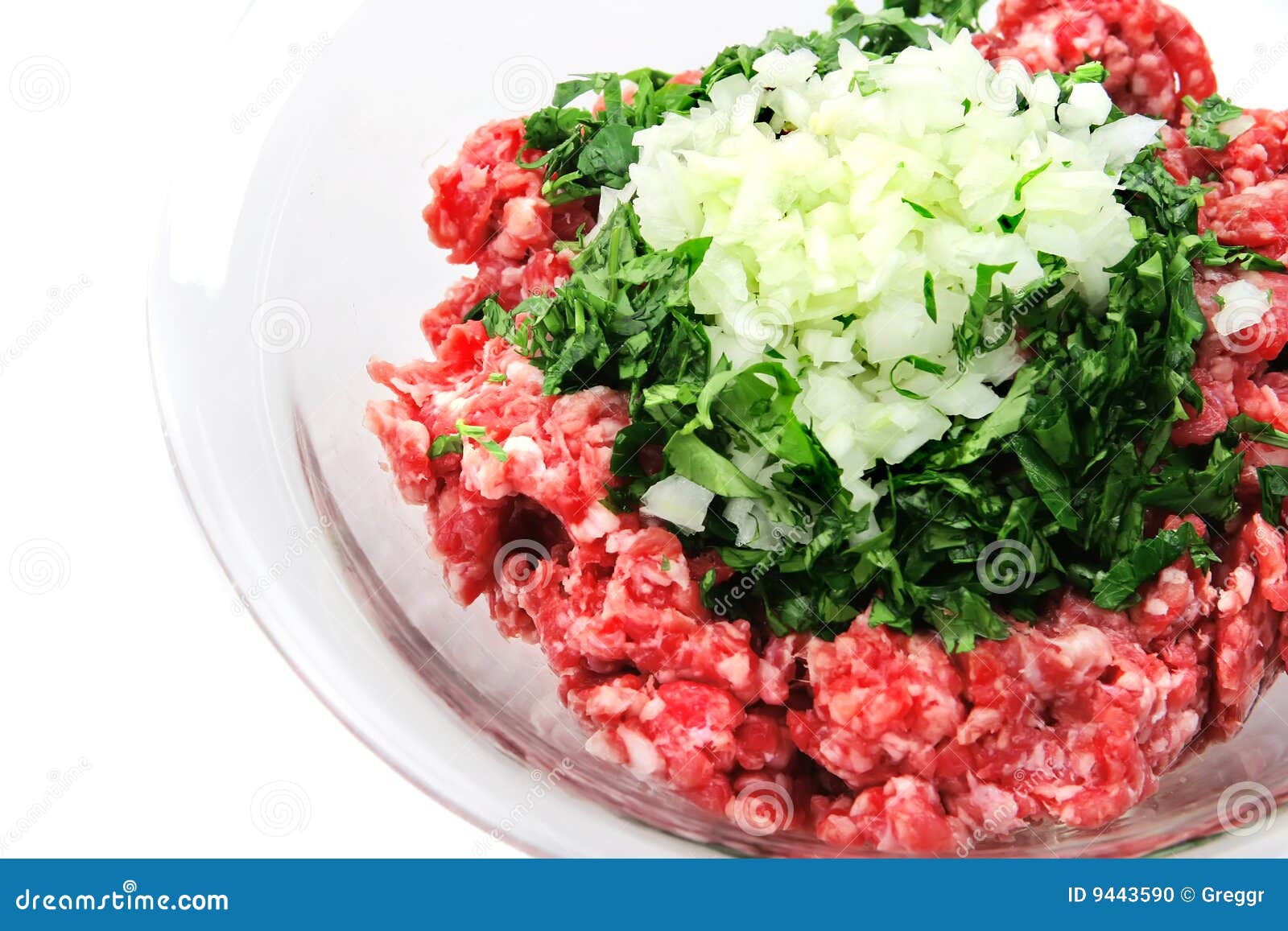 Minced meat close up stock photo. Image of ground, healthy - 9443590