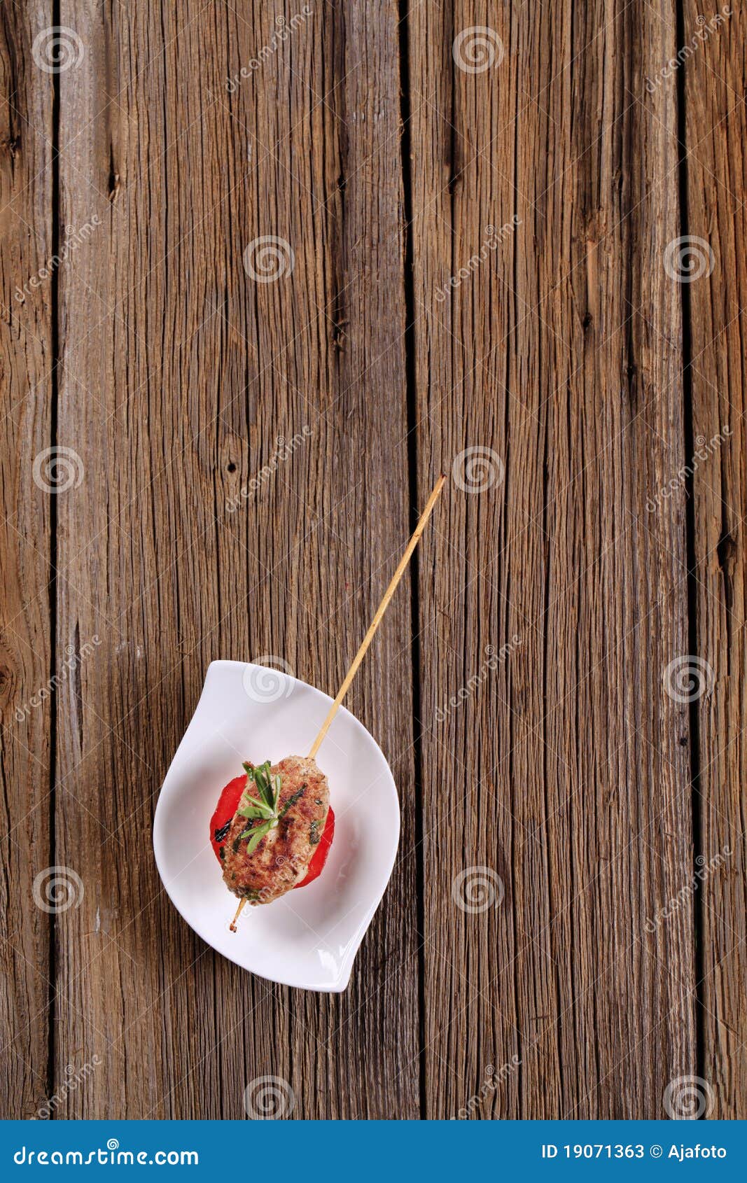 Minced meat kebab stock image. Image of chicken, appetizing - 19071363