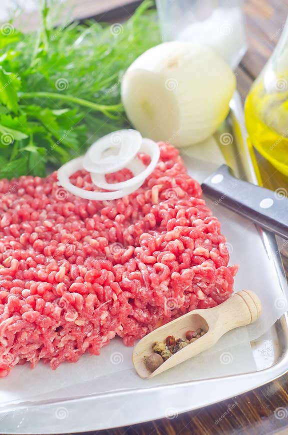 Minced meat stock image. Image of mincemeat, diet, healthy - 34500949