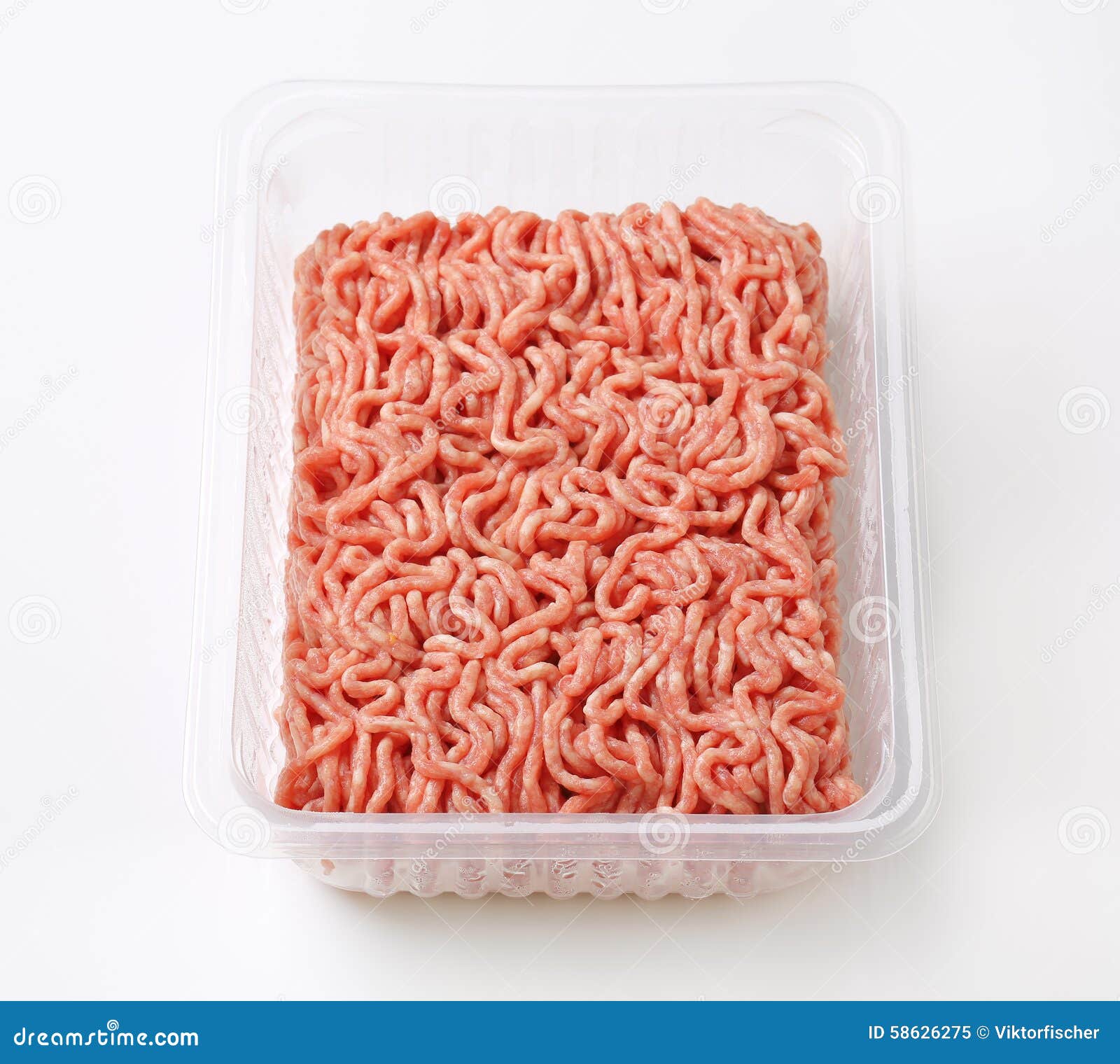 Minced meat stock image. Image of processed, studio, pork - 58626275