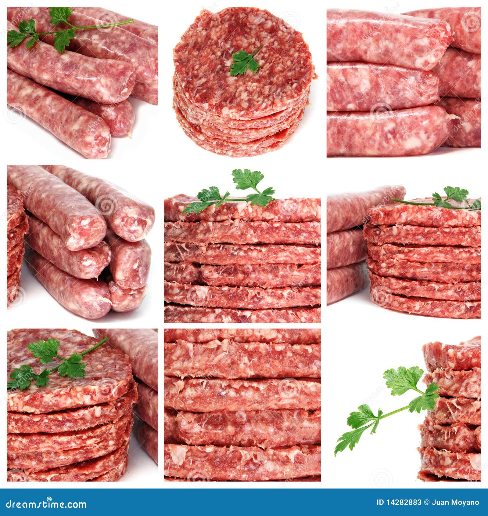 Minced Meat Products Collage Stock Image - Image of food, ingredient ...