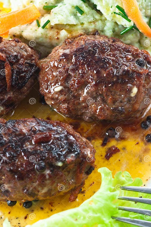 Minced Meat Rolls stock photo. Image of ball, food, beef - 21801518