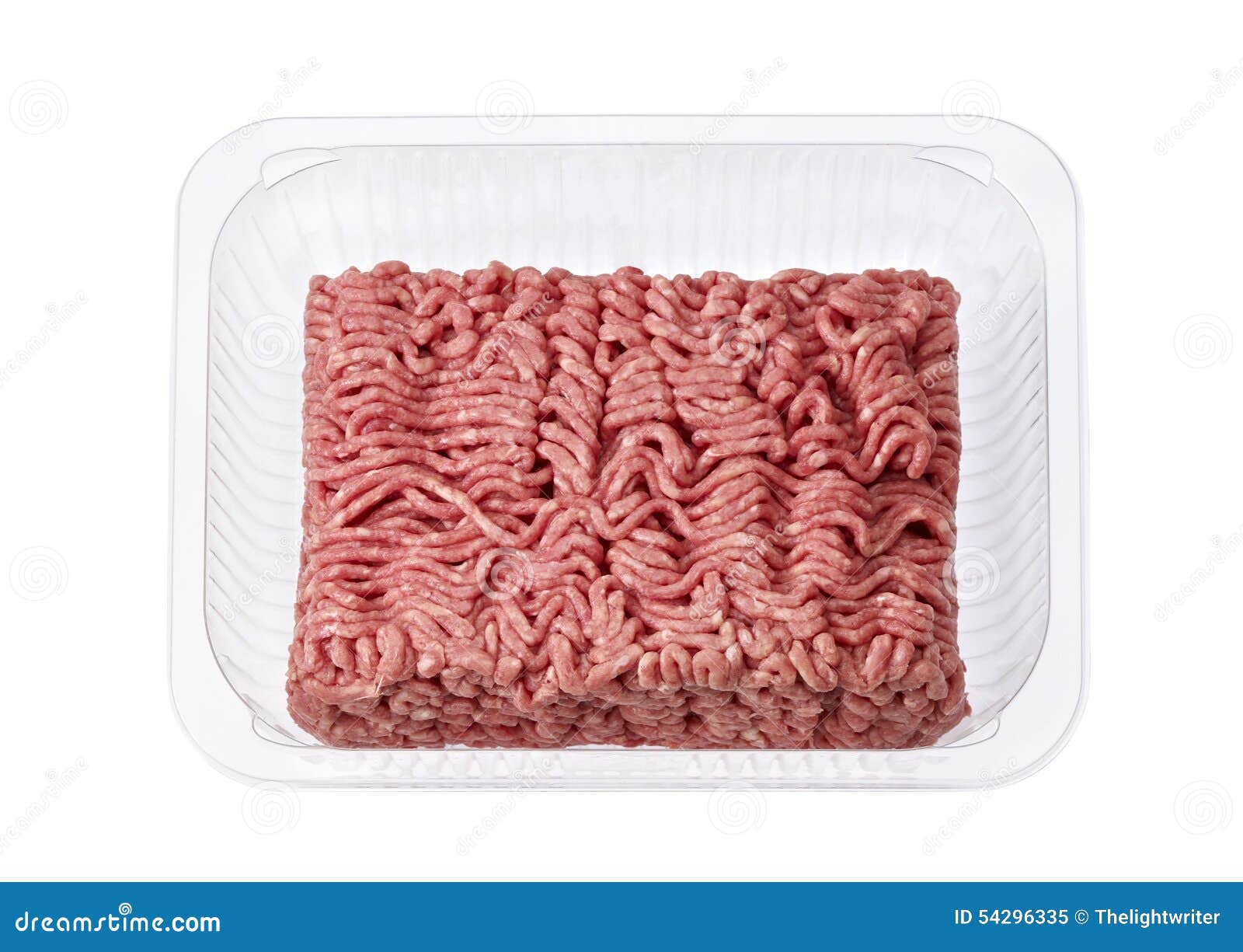 Minced Meat in the Shop Packing Stock Image - Image of meat, packing ...