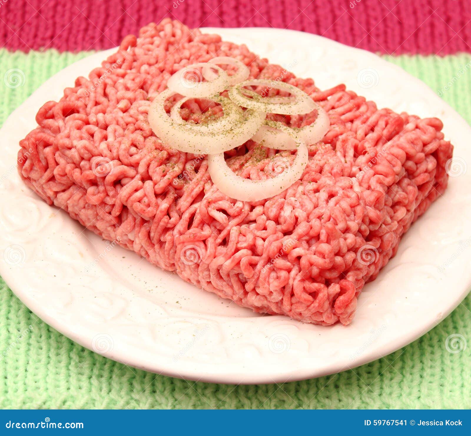 Minced meat stock image. Image of beef, spices, pork - 59767541