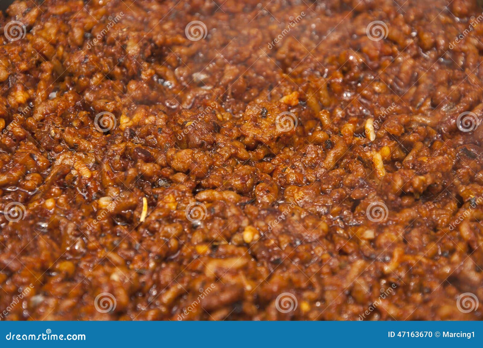 Minced Spicy Meat Texture Stock Image | CartoonDealer.com #47163673