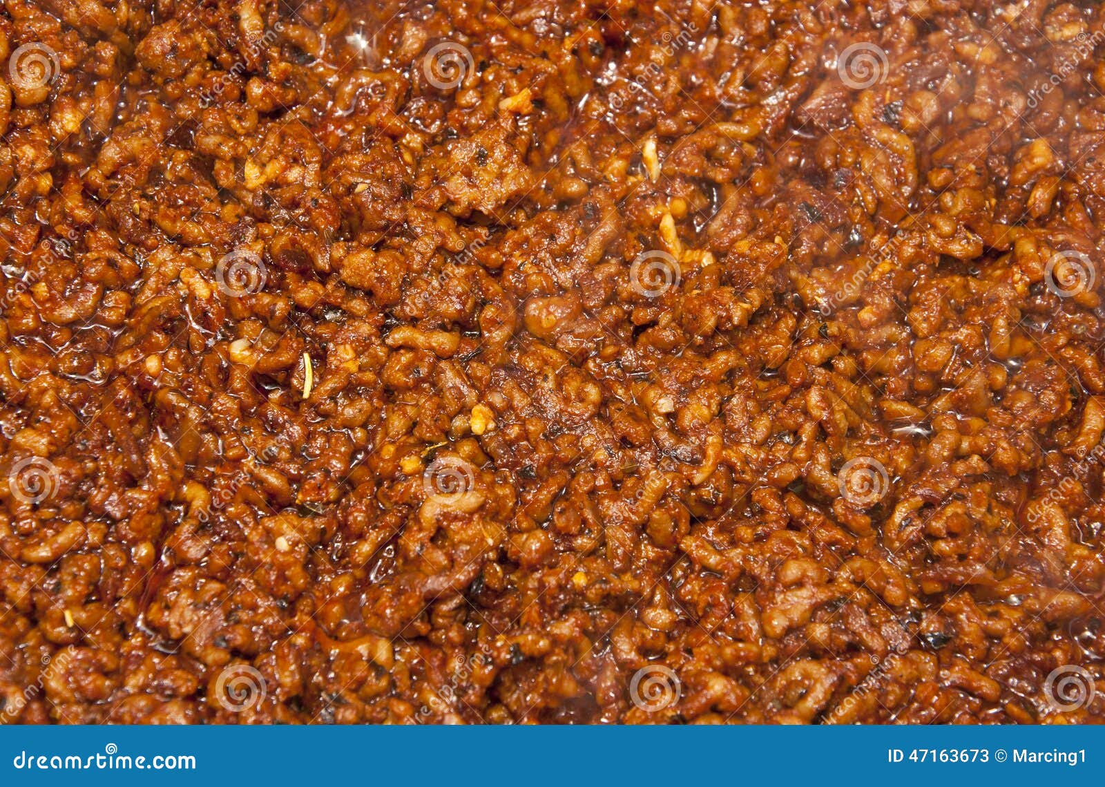 Minced spicy meat texture stock image. Image of texture - 47163673