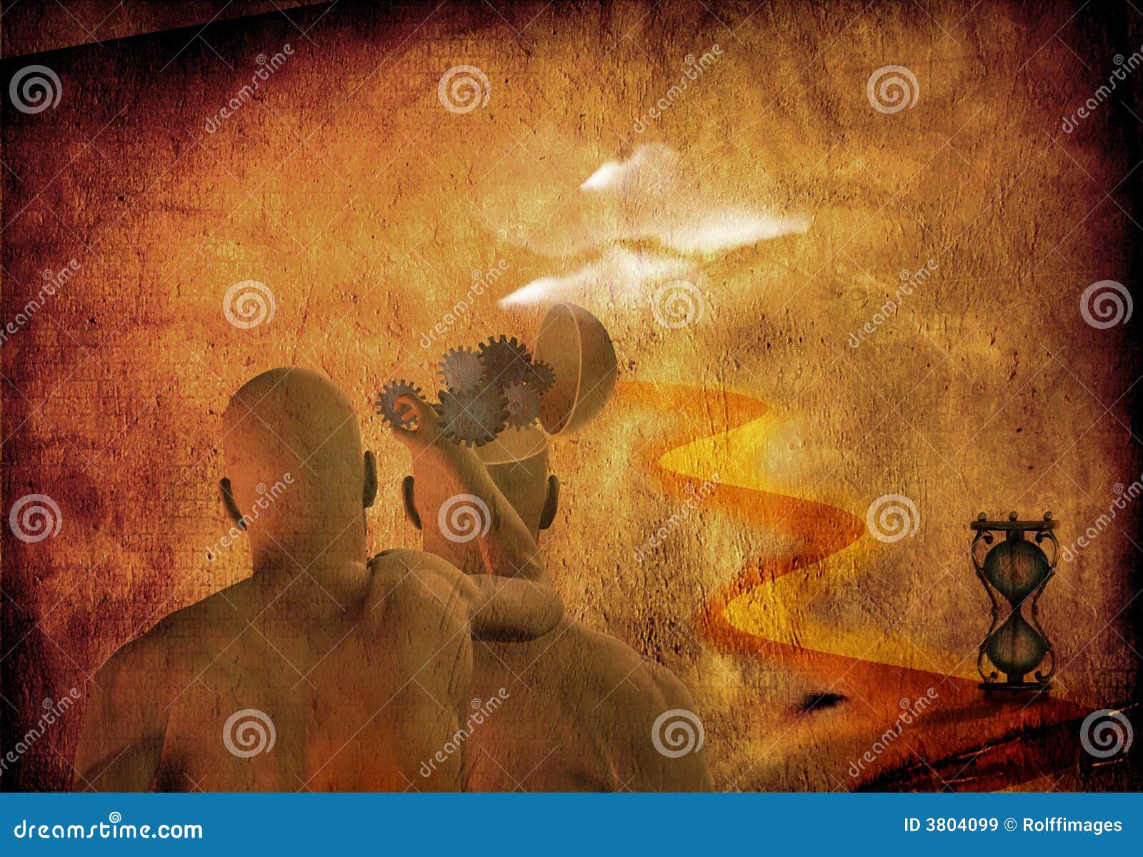 Mind alter desert grunge stock illustration. Illustration of bone - 3804099