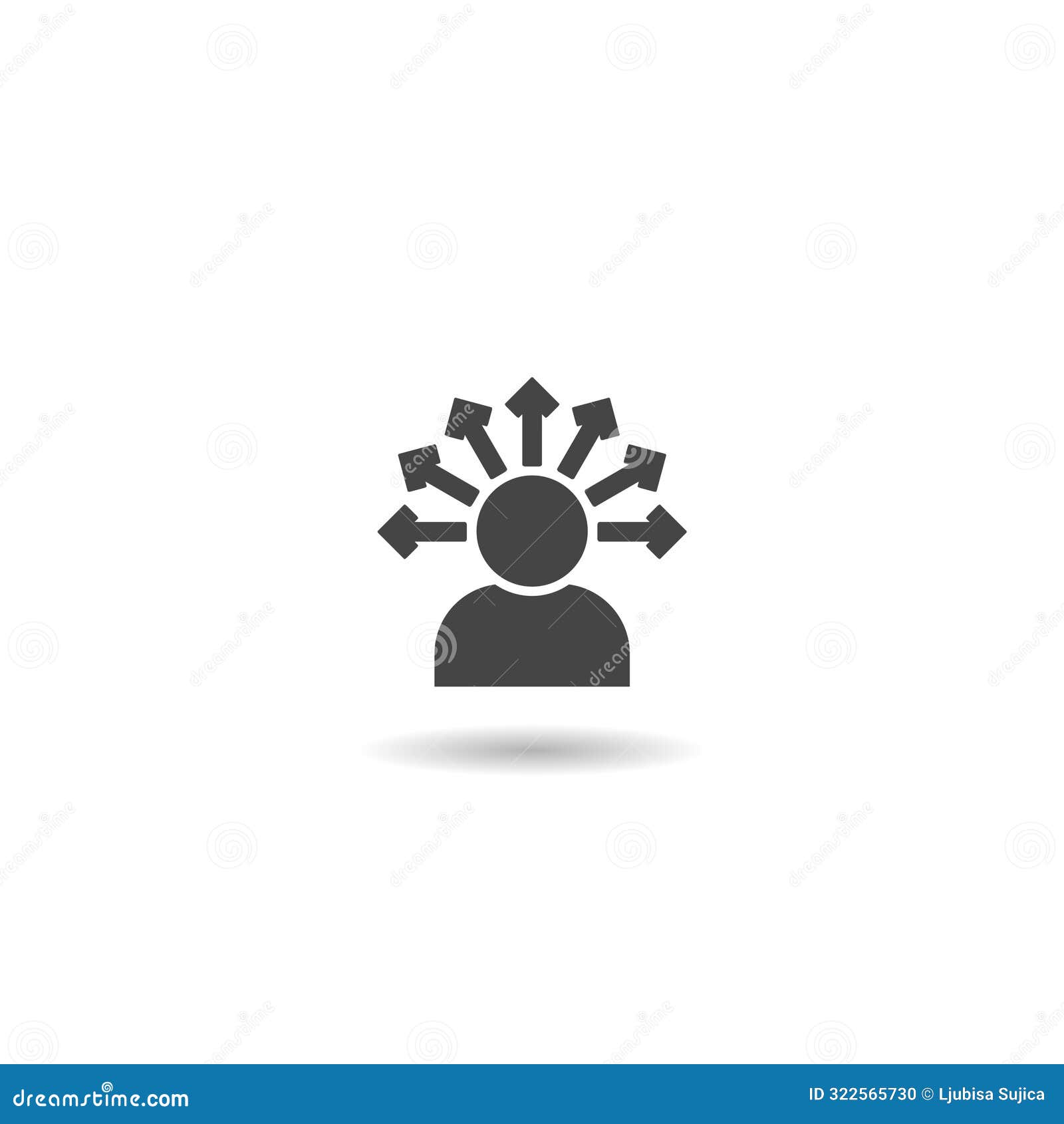 The Shadow's Mind: Unleashing The Malevolent AI Royalty-Free Stock ...