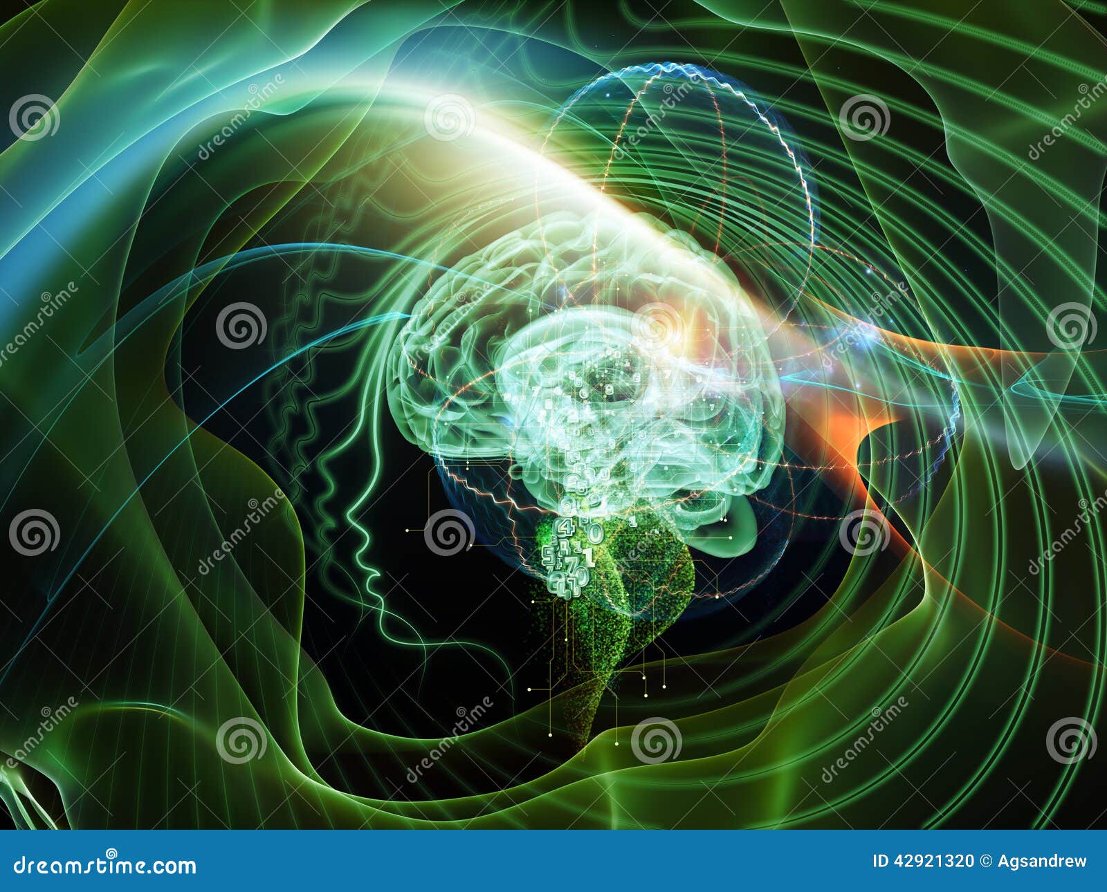 Mind Background stock illustration. Illustration of awareness - 42921320