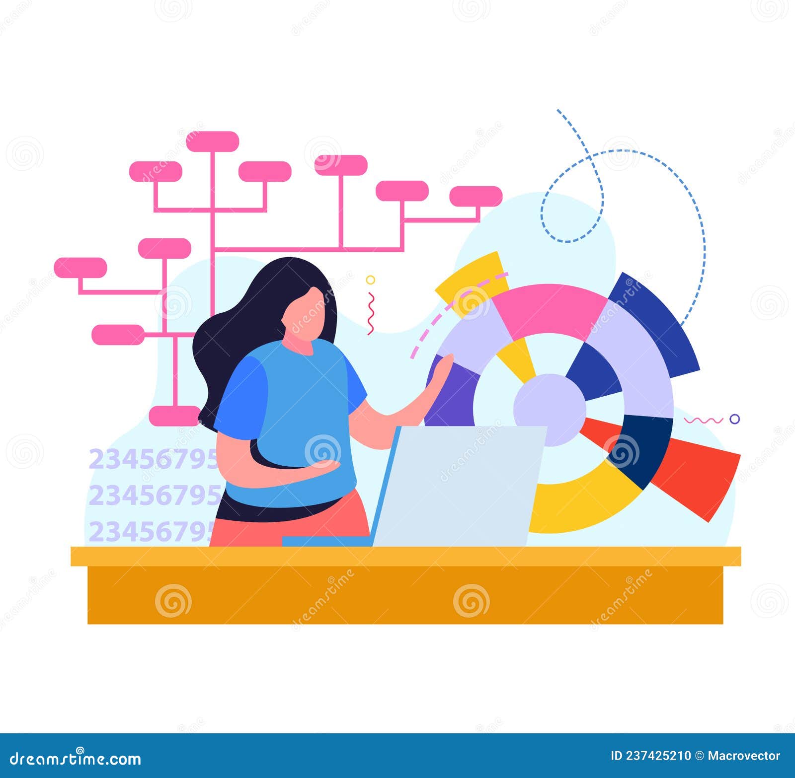 Mind Behavior Concept. Creative Thinking. People With Different Mental ...