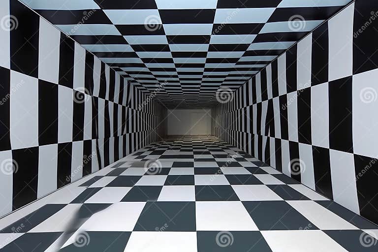 Mind-bending Optical Illusion with Infinity Effect, Featuring Never ...