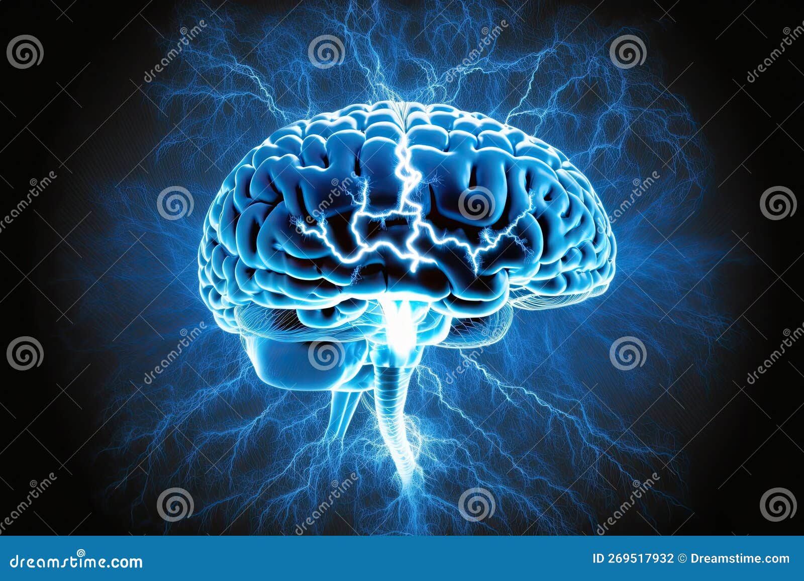 Mind Blowing Memory, Human Brain Activity. Generative Ai Stock ... Mind Blowing Memory, Human Brain Activity. Generative Ai Stock ...