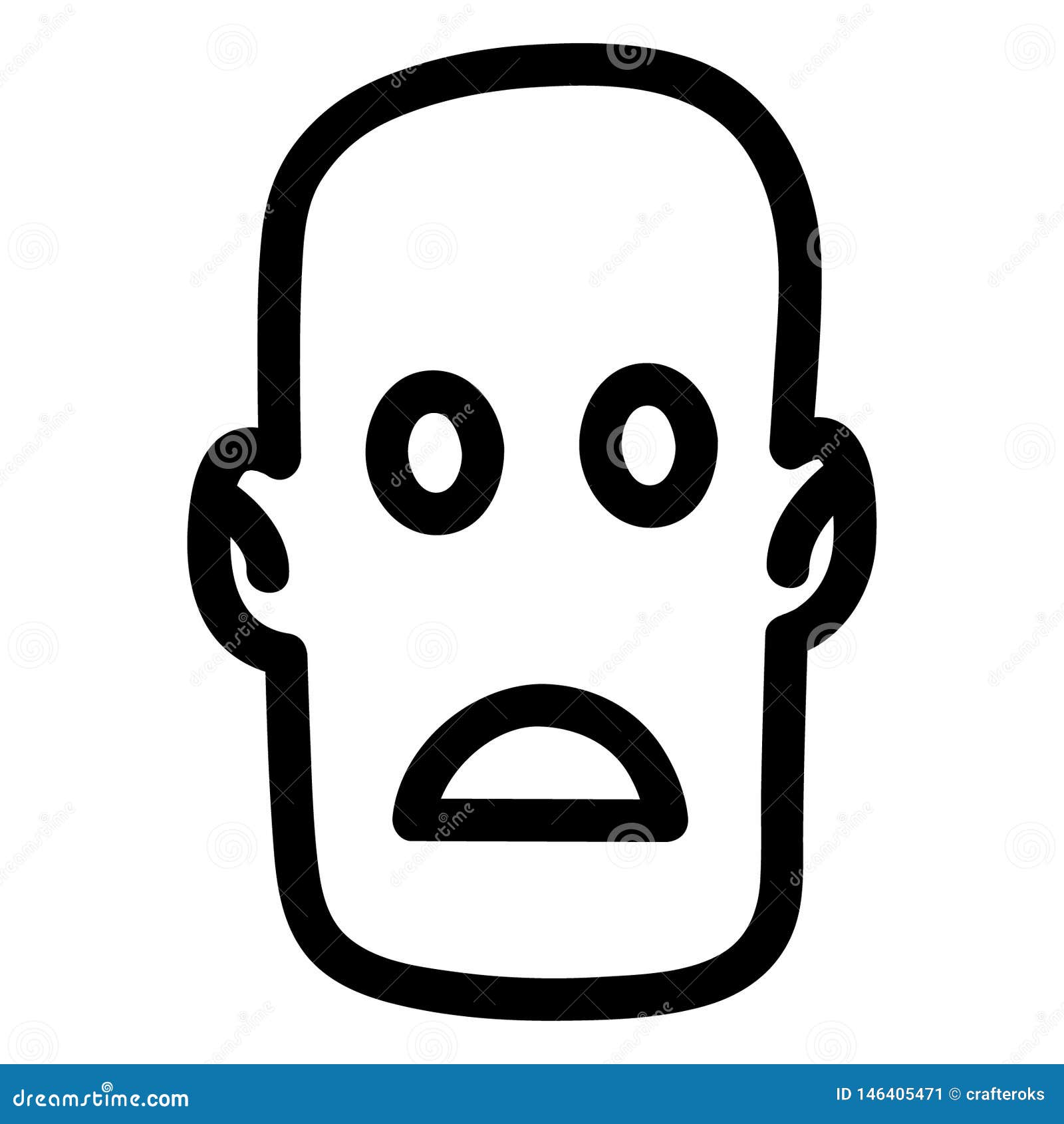 Mind Blown Emoji, Exploding Head Emoticon On White Background, 3d ...