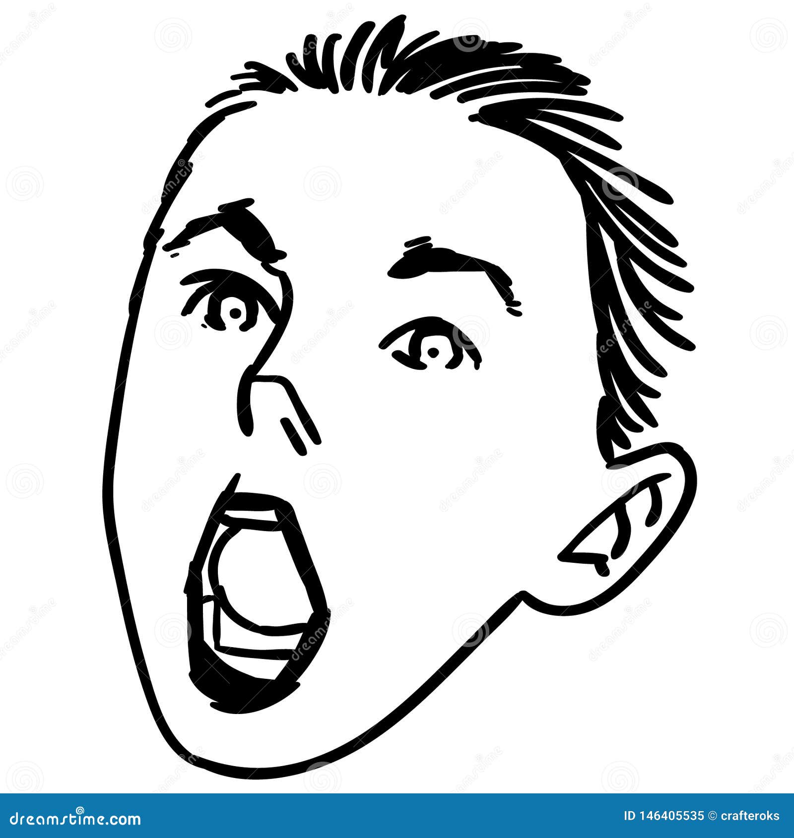 Mind Blown Emoji, Exploding Head Emoticon On White Background, 3d ...