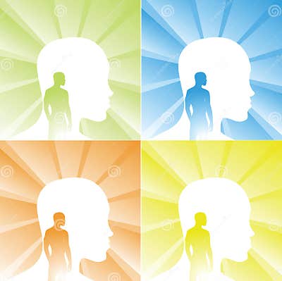 Mind & body stock illustration. Illustration of meditation - 7941626