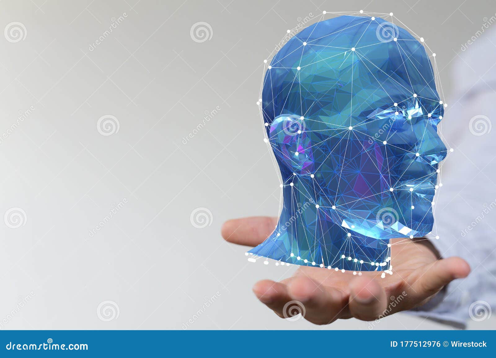 A Mind, Brain Power and Energy Concept Stock Photo - Image of design ...