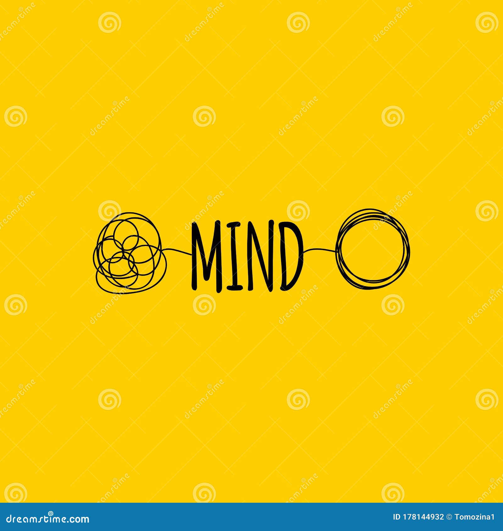 Mind or brain symbol stock vector. Illustration of insight - 178144932