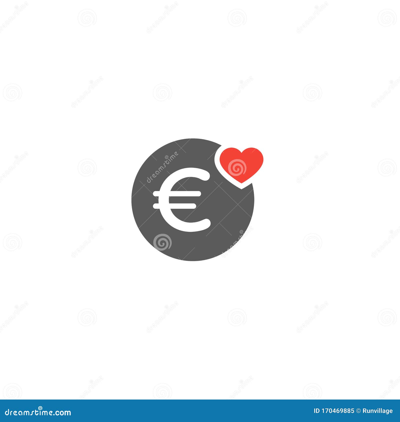 Mind Concept Graphic for Money-oriented Stock Vector - Illustration of ...