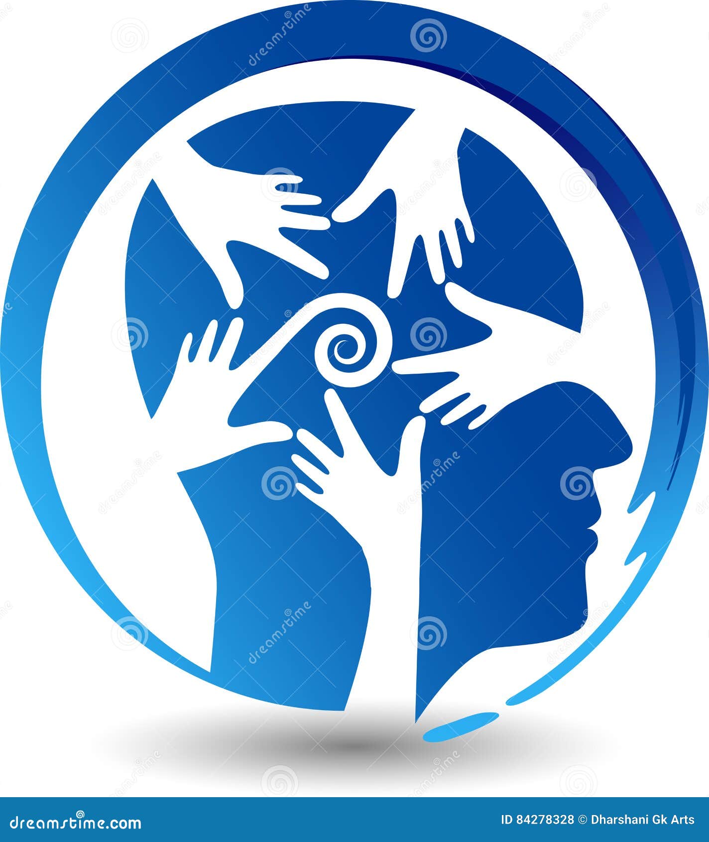 Mind Confused Logo Vector Illustration | CartoonDealer.com #84278328