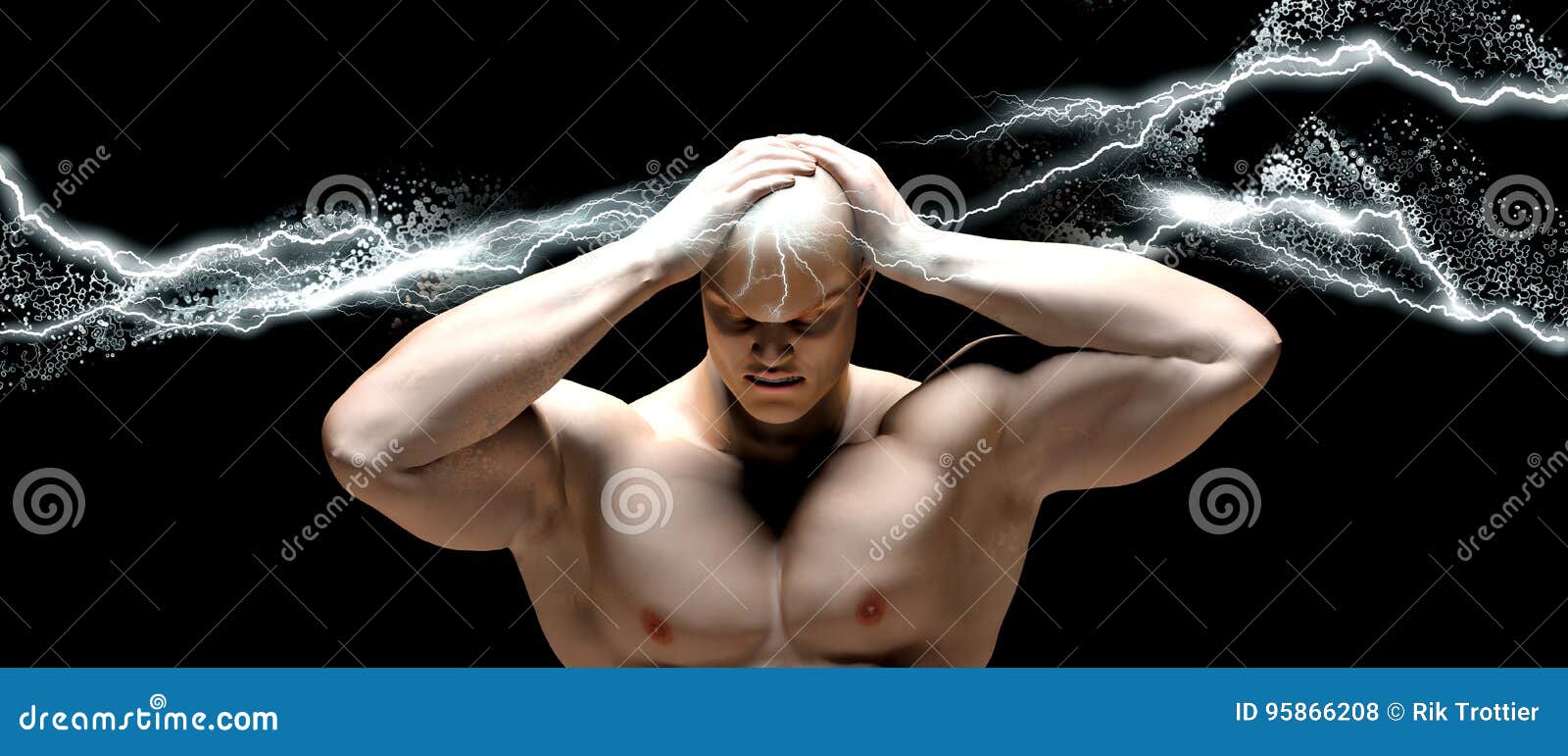 Mind Control headache stock illustration. Illustration of mind - 95866208