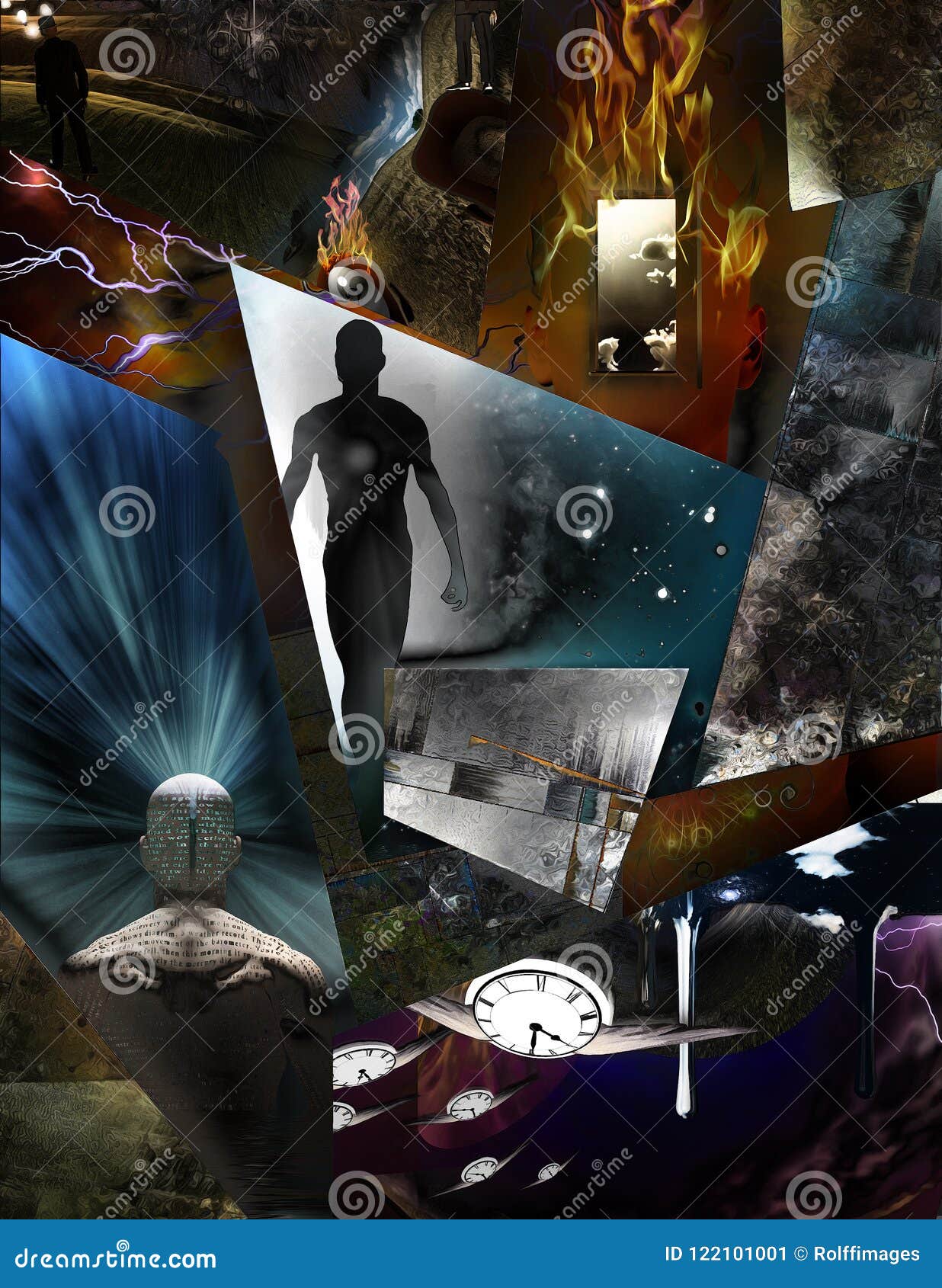 Mind Dimensions stock illustration. Illustration of creative - 122101001