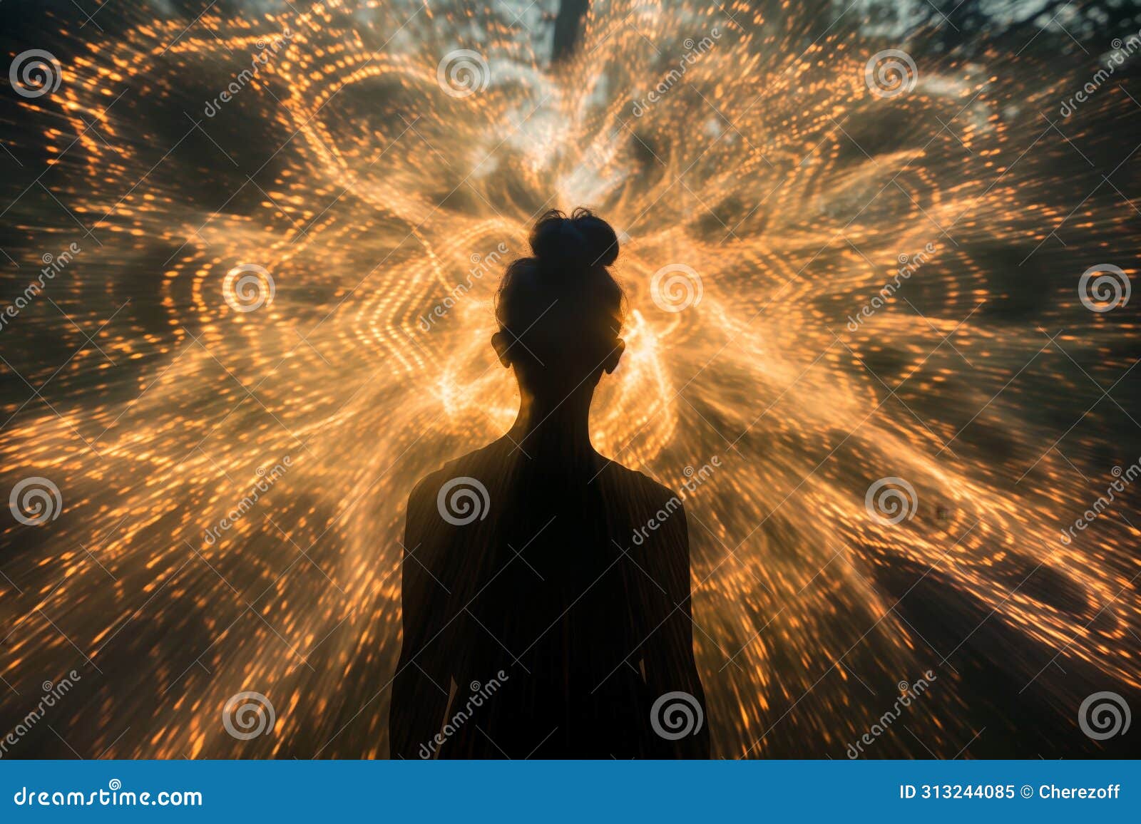 Mind Explosion Concept stock image. Image of glowing - 313244085