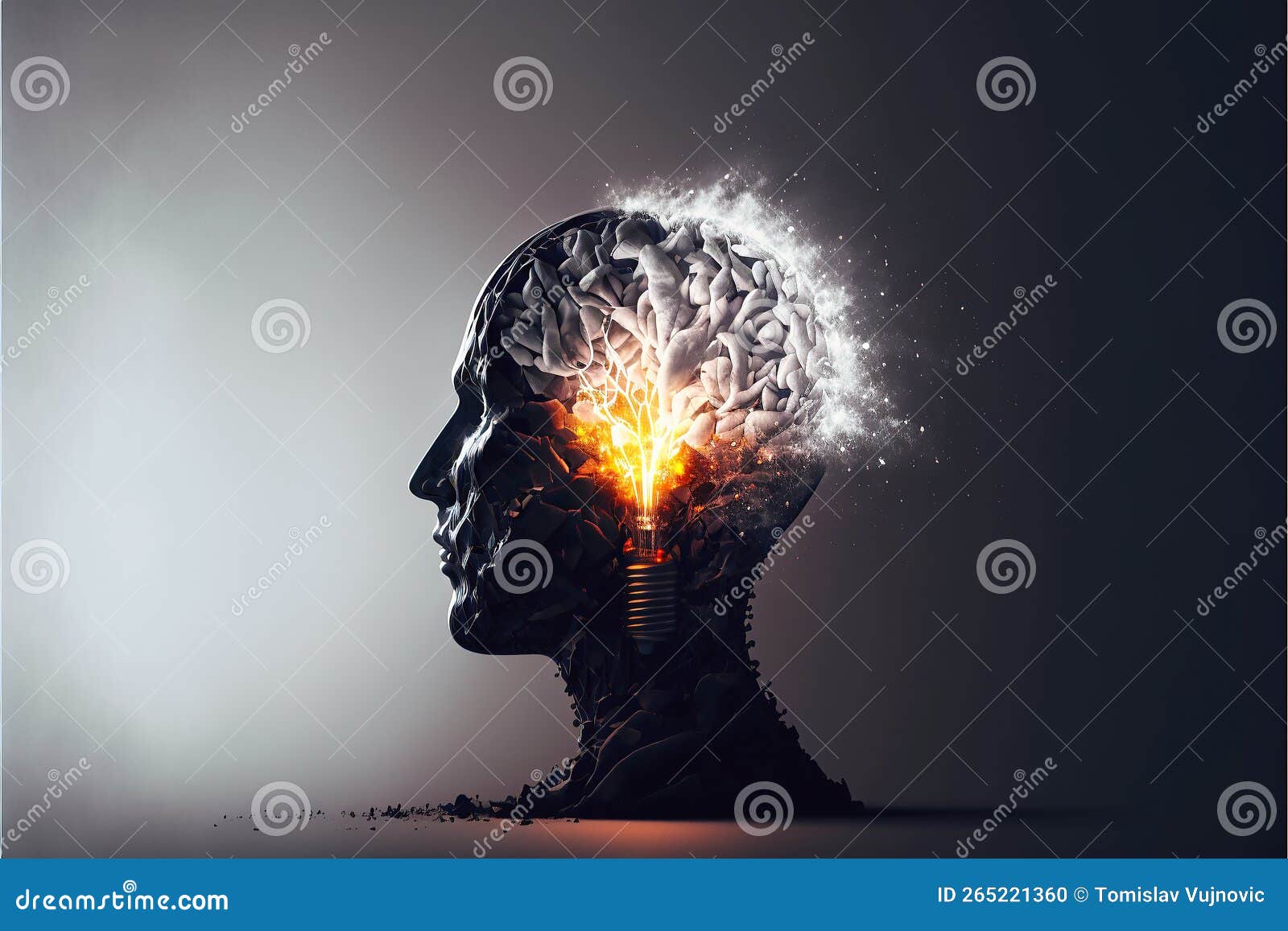 Mind Explosion of Ideas, Knowledge, Motivation and Creativity, Thinking ...