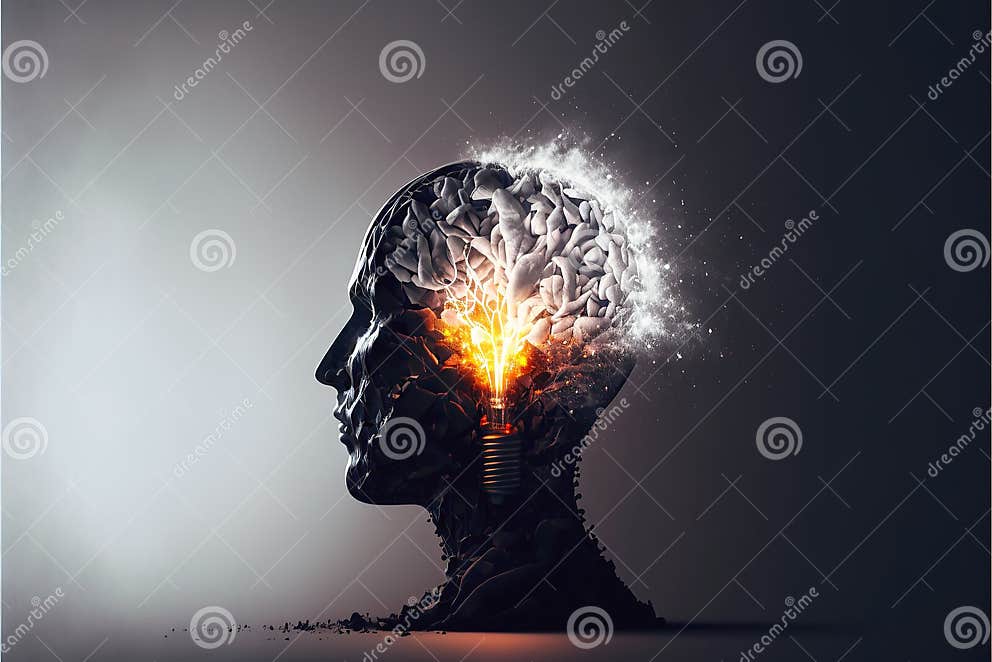 Mind Explosion of Ideas, Knowledge, Motivation and Creativity, Thinking ...