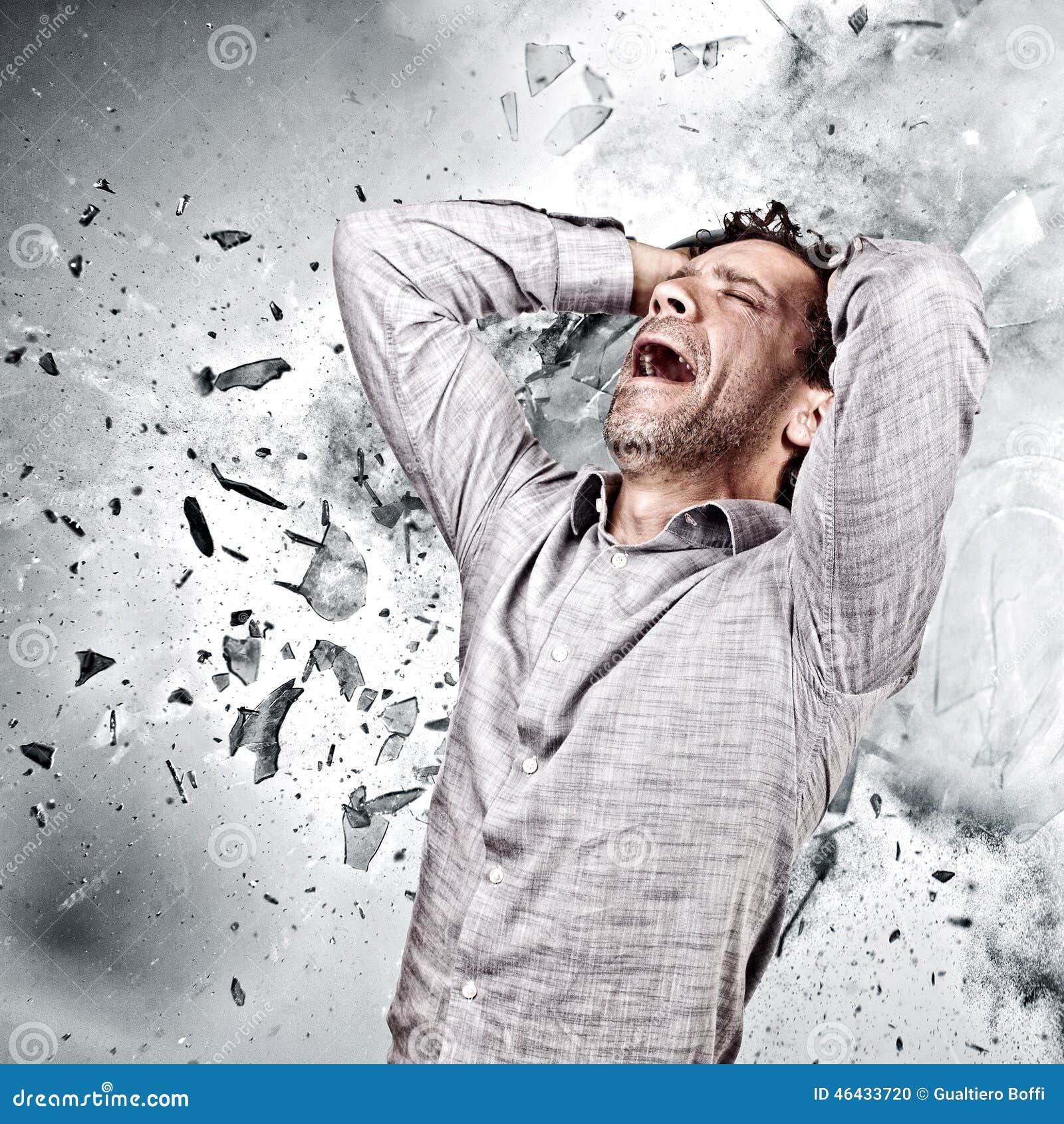 Mind explosion stock photo. Image of abstract, strong - 46433720